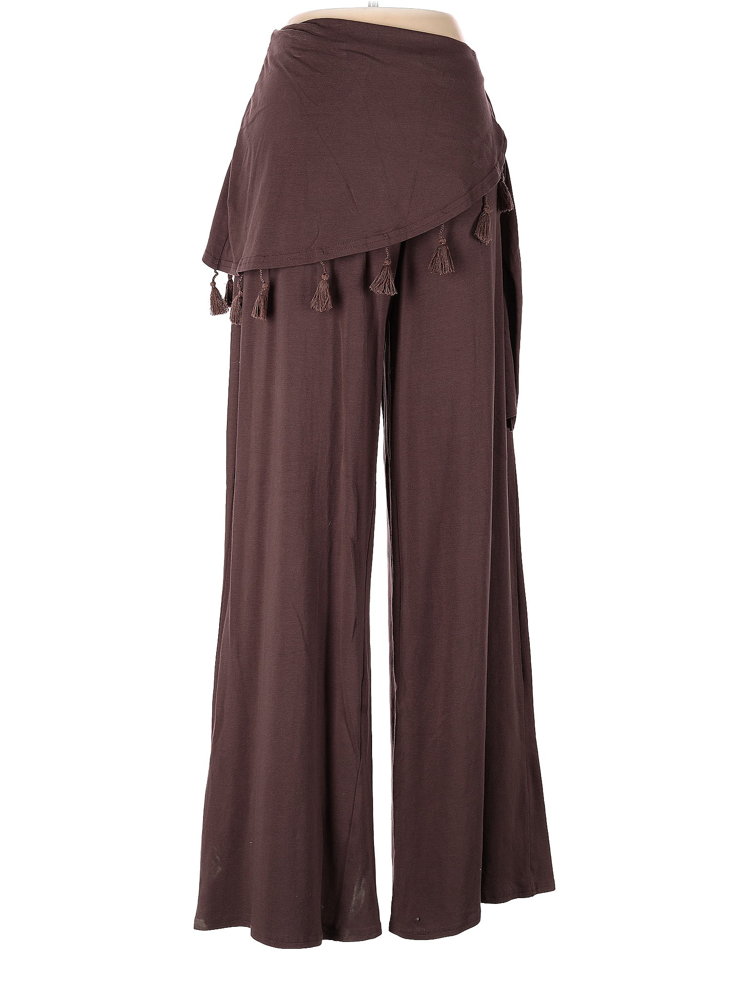 Soft Surroundings Solid Brown Casual Pants Size M - 69% off | thredUP