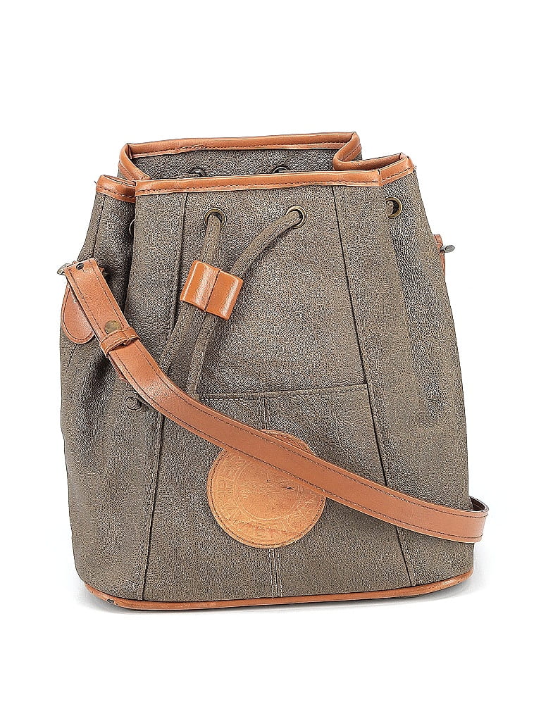 Perry Ellis Gray Bucket Bag One Size - 66% off | thredUP