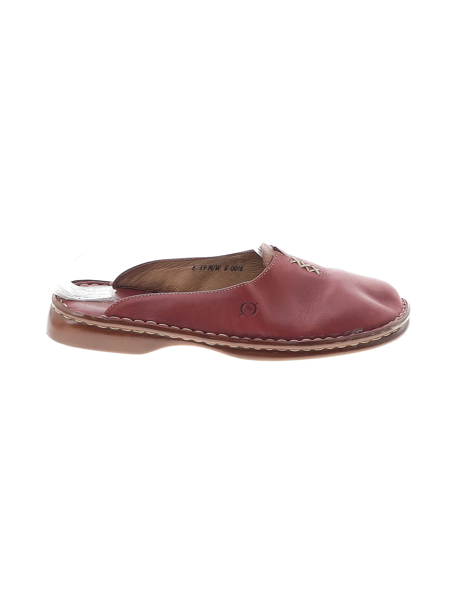 Born Burgundy Mule/Clog Size 8 - 64% off | thredUP
