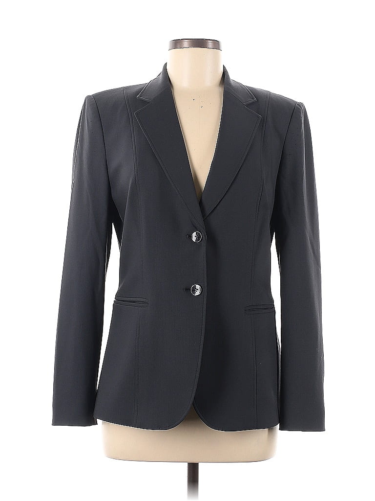 Talbots Solid Gray Blazer Size 6 - 77% off | thredUP