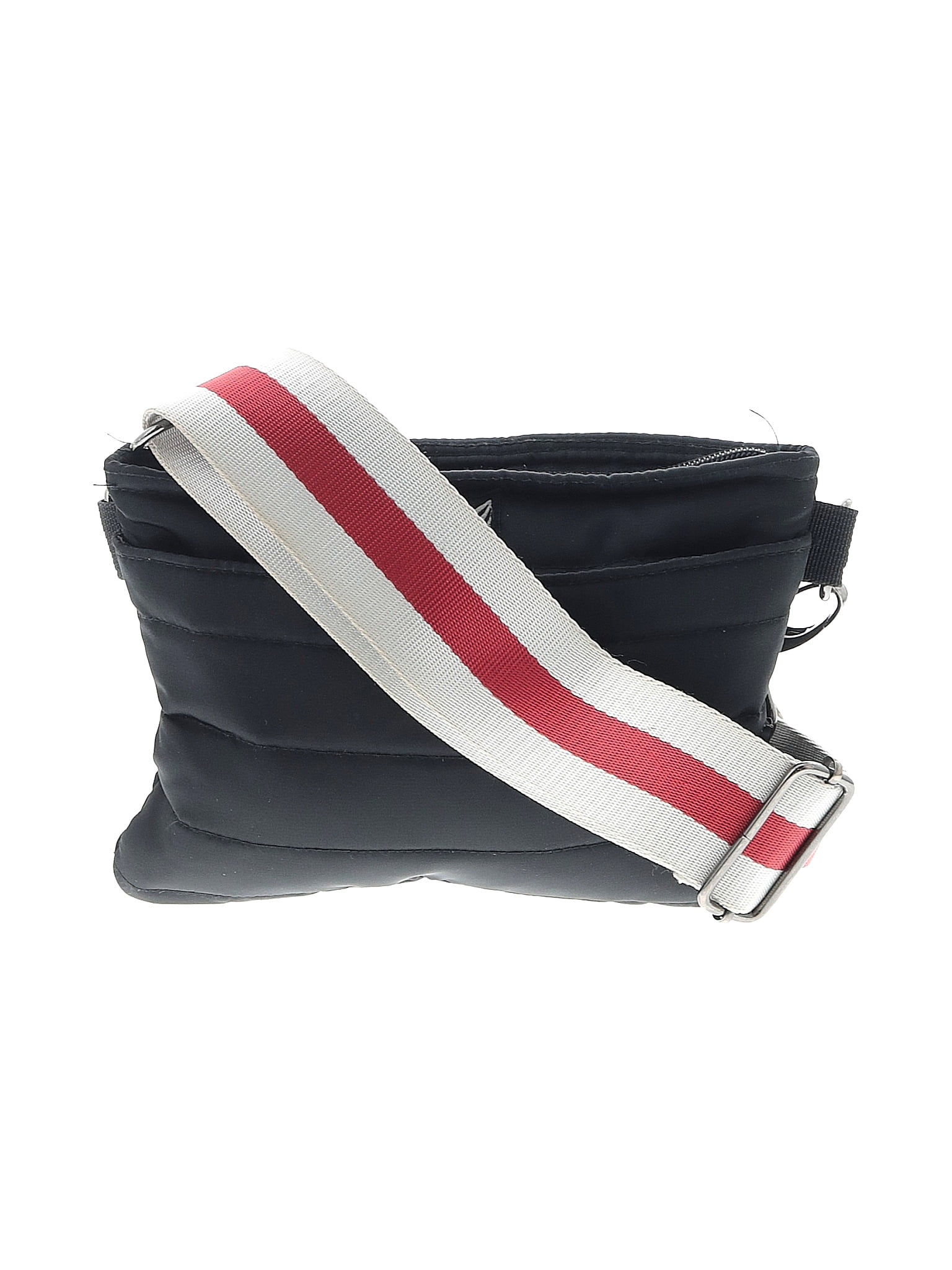 Think Royln Stripes Black Blue Crossbody Bag One Size - 70% off | thredUP