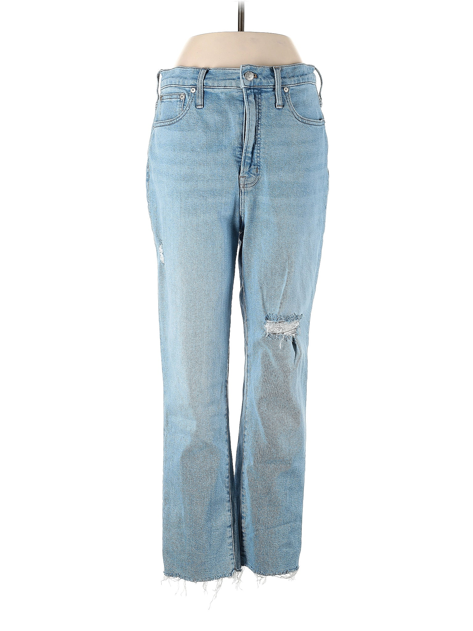 Madewell Solid Blue The Perfect Vintage Jean in Coffey Wash: Worn-In ...