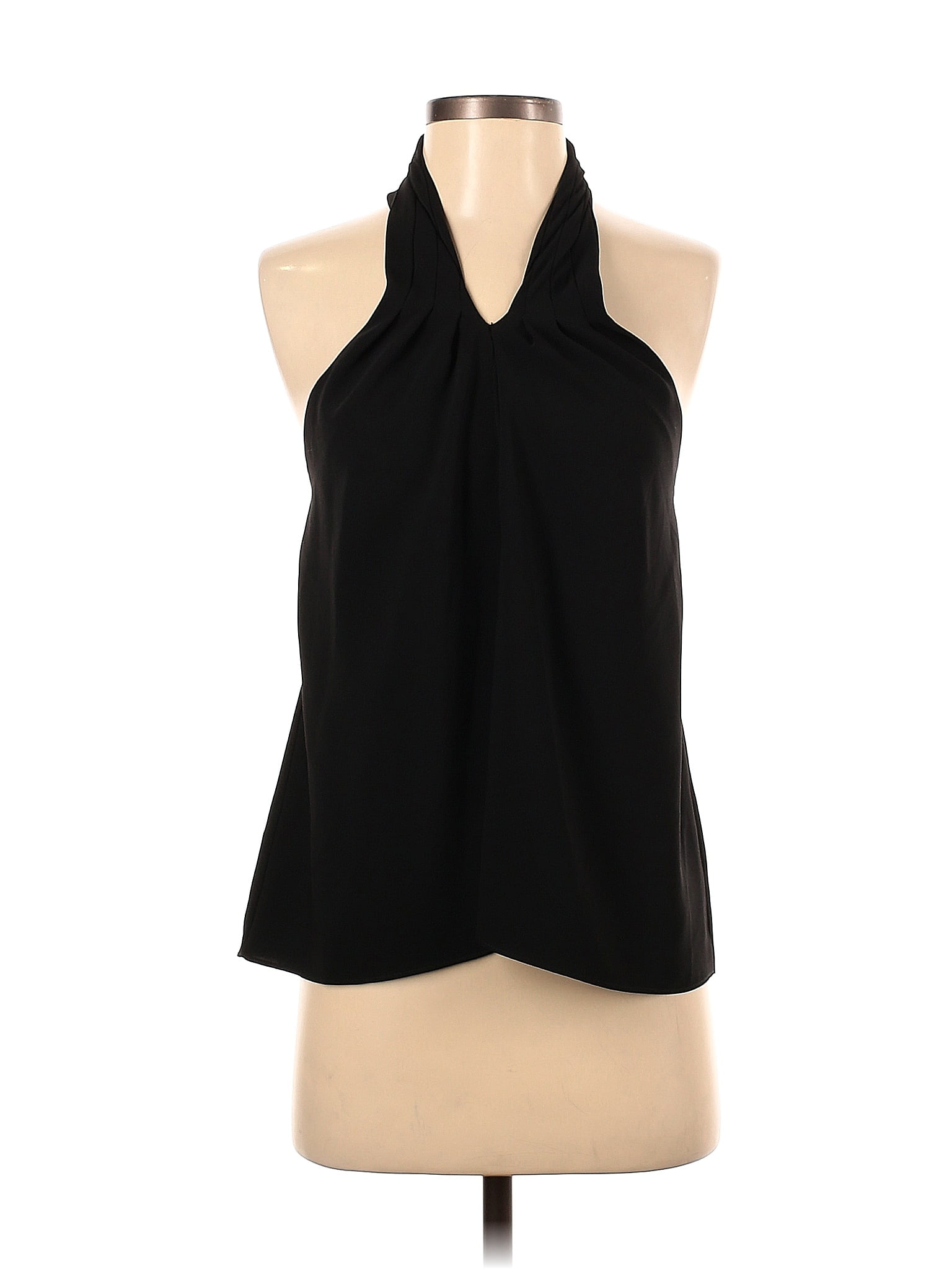 Amanda Uprichard 100% Polyester Black Halter Top Size P - 76% off | ThredUp