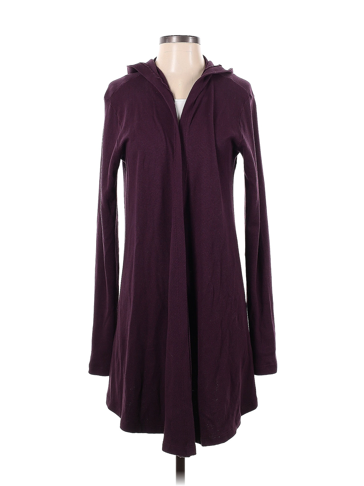 Allen Allen Purple Burgundy Cardigan Size S - 73% off | thredUP