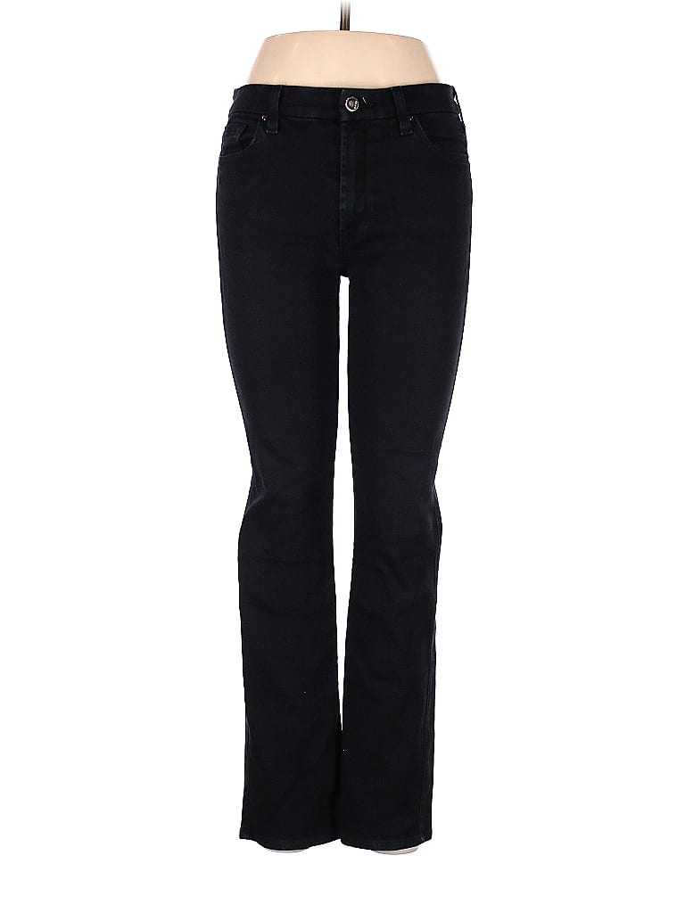 Jen 7 Tortoise Black Jeans Size 6 - 85% off | ThredUp