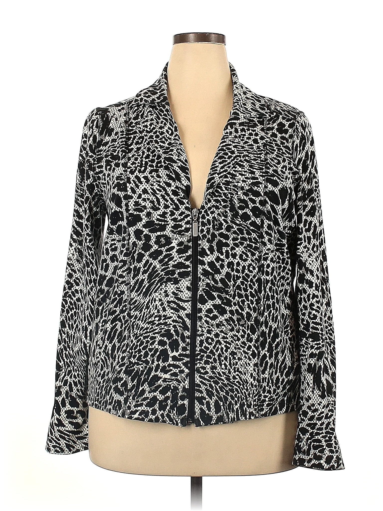 Kim Rogers Silver Jacket Size XL - 46% off | thredUP