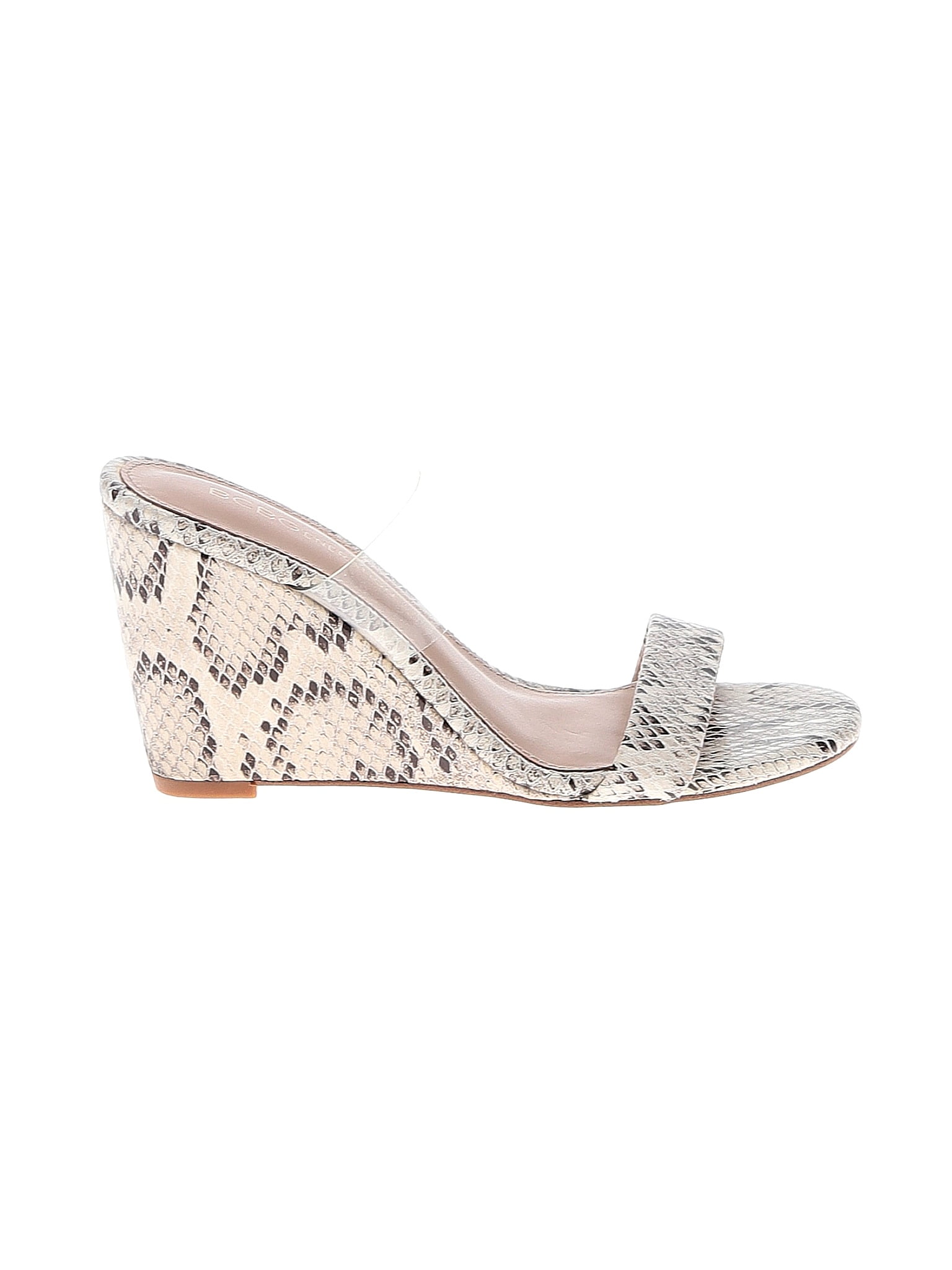BCBGeneration Snake Print Multi Color Ivory Wedges Size 5 - 71% off ...