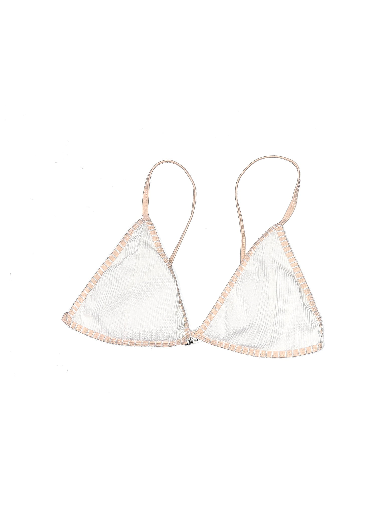 Unbranded Solid White Ivory Swimsuit Top Size M 48 Off Thredup