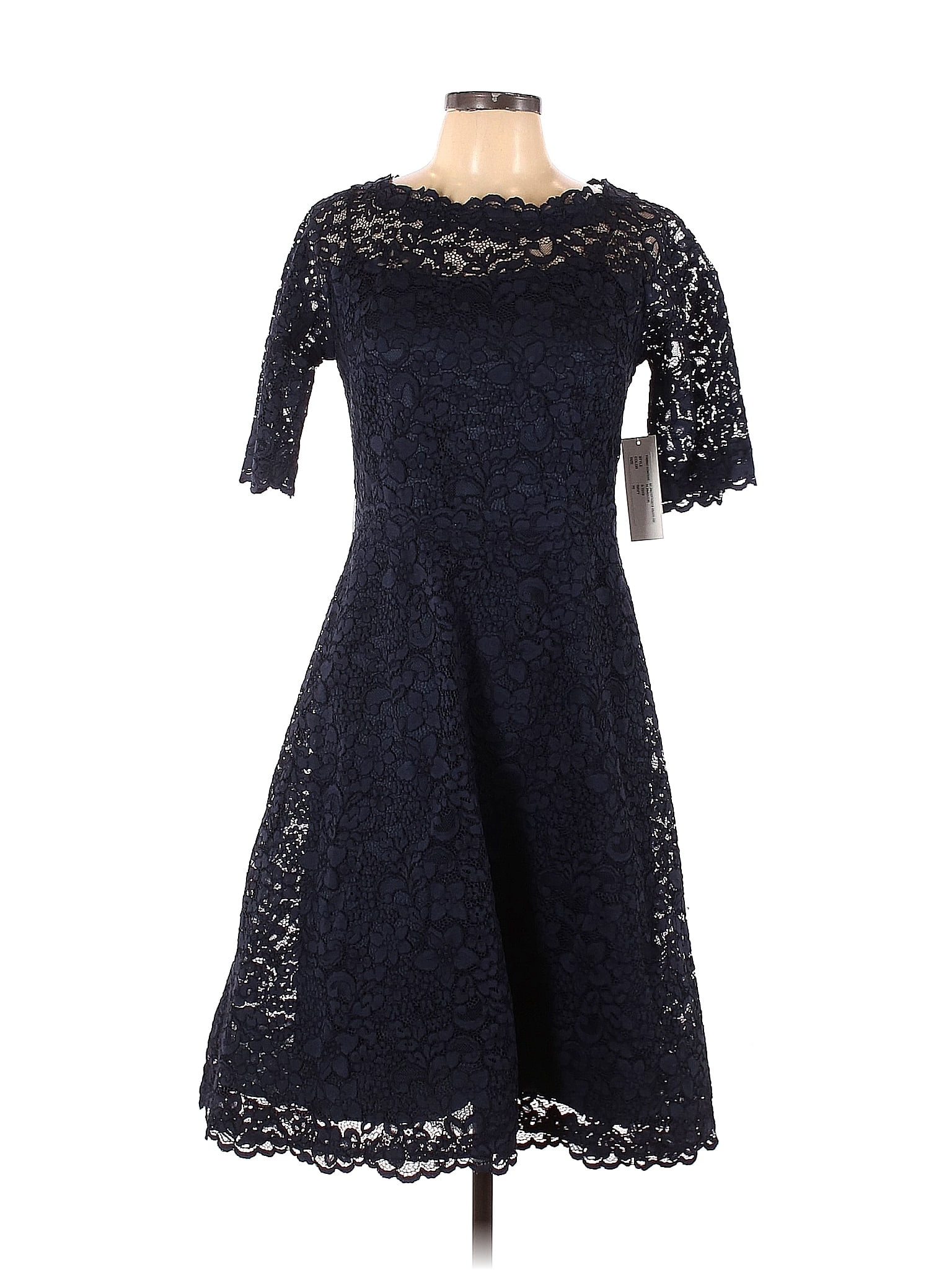 Rickie Freeman for Teri Jon Suits Blue Casual Dress Size 10 - 71% off ...