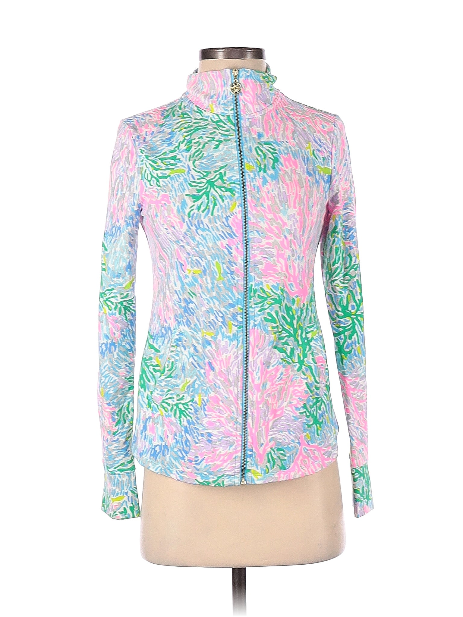 Lilly Pulitzer Pink Track Jacket Size XXS - 67% off | thredUP