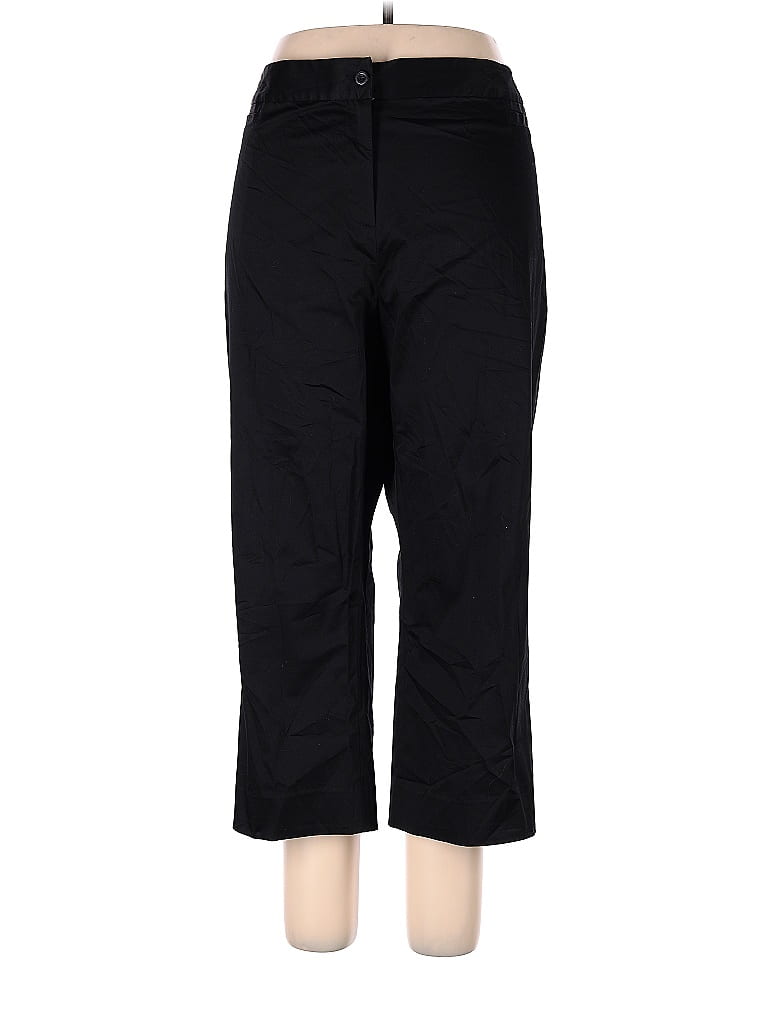 Emma James Solid Black Dress Pants Size 16 - 46% off | thredUP