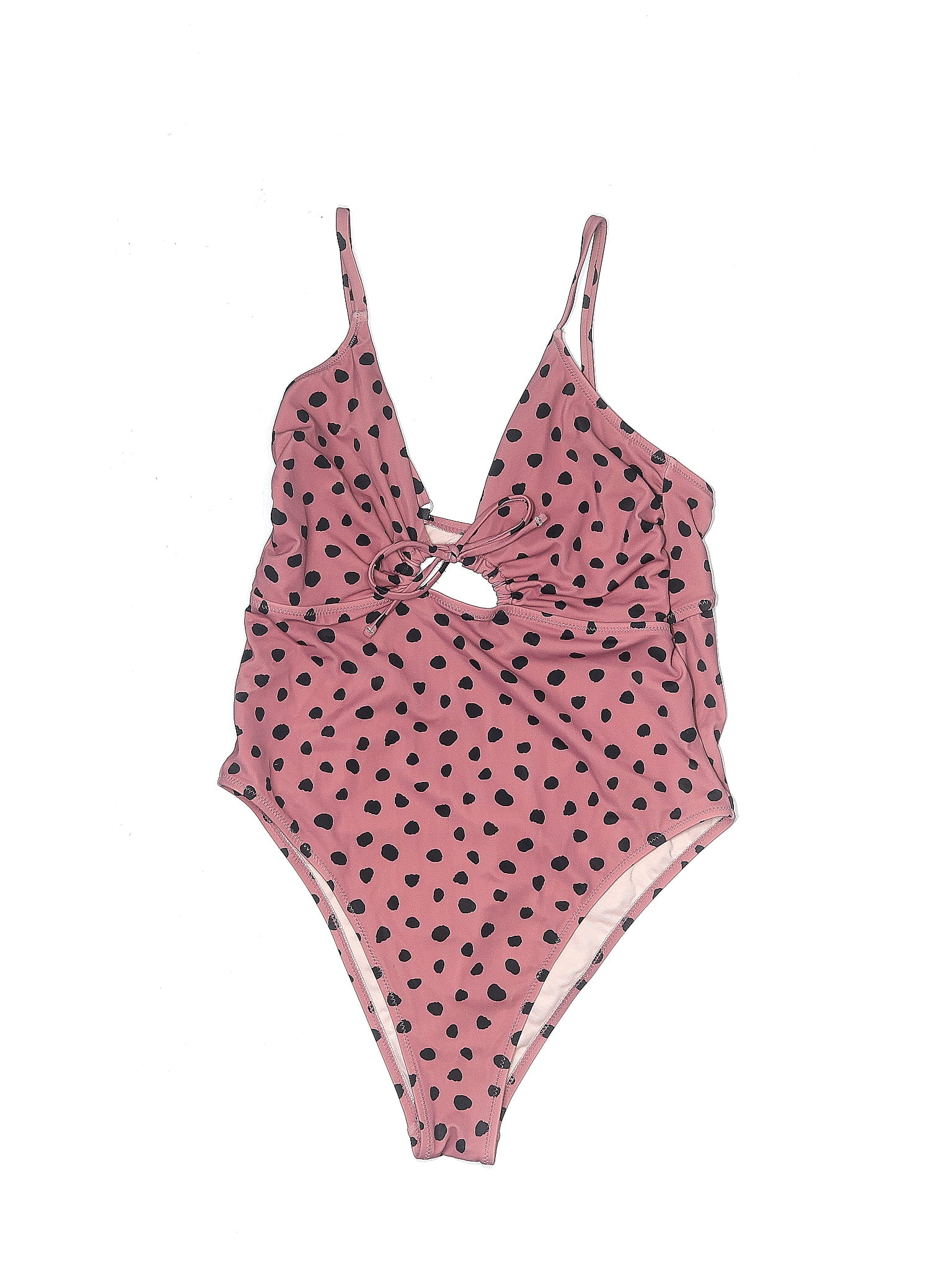 Target Polka Dots Pink One Piece Swimsuit Size M - 42% off | thredUP