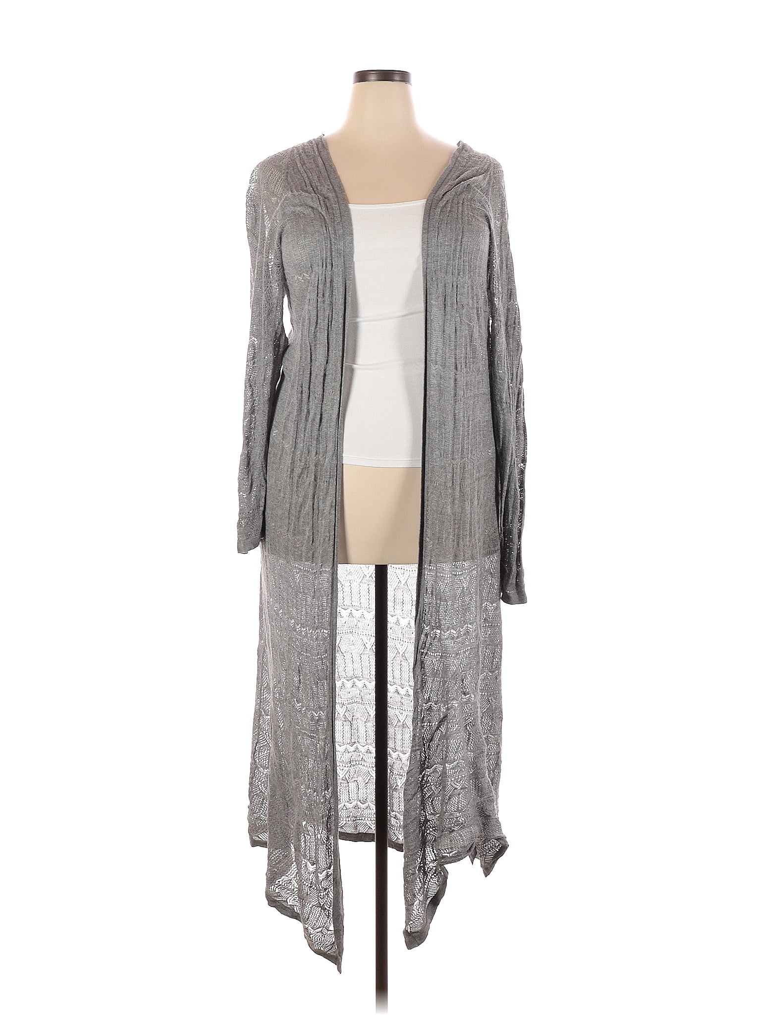 Torrid Gray Kimono Size 4X Plus (4) (Plus) - 60% off | thredUP