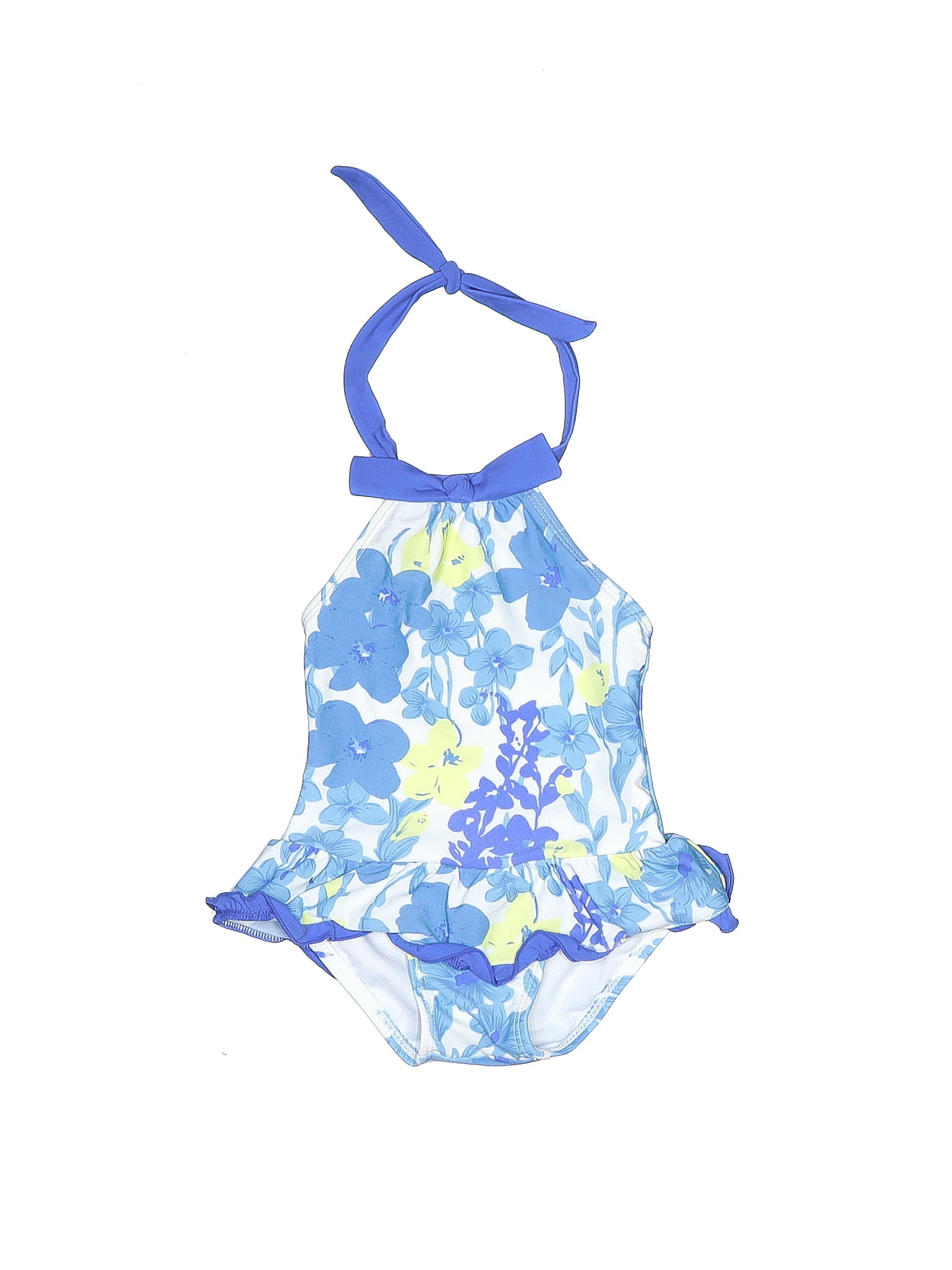 Janie And Jack Blue One Piece Swimsuit Size 6 12 Mo 64 Off Thredup