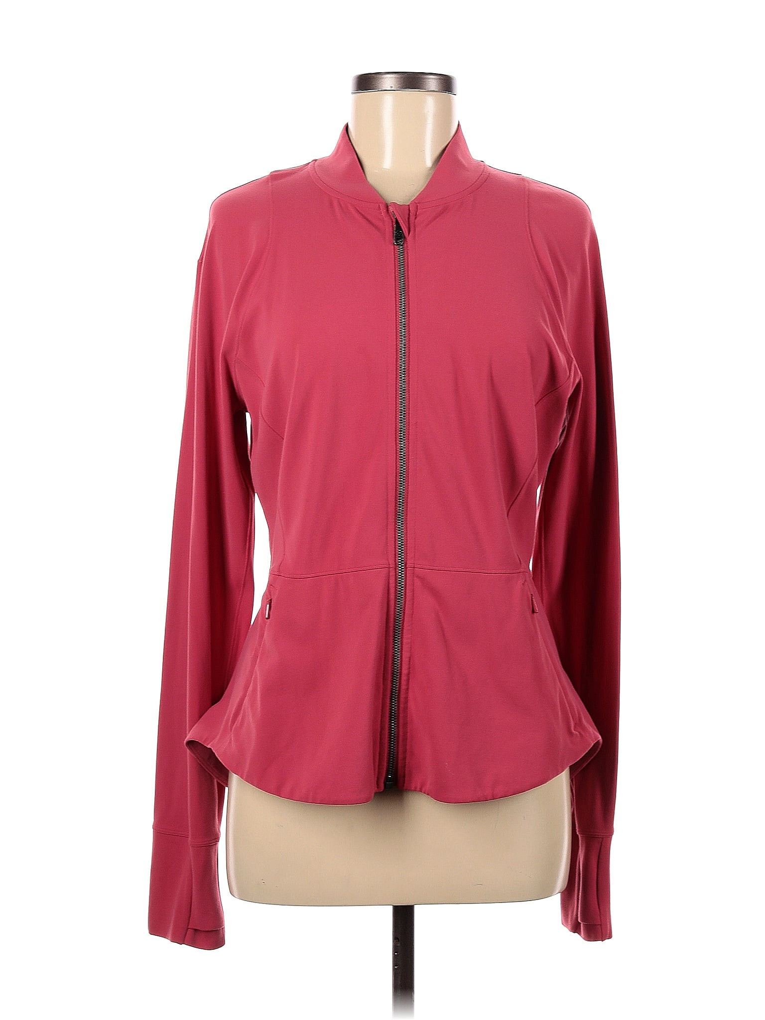 Lululemon Athletica Red Track Jacket Size 10 - 69% off | thredUP