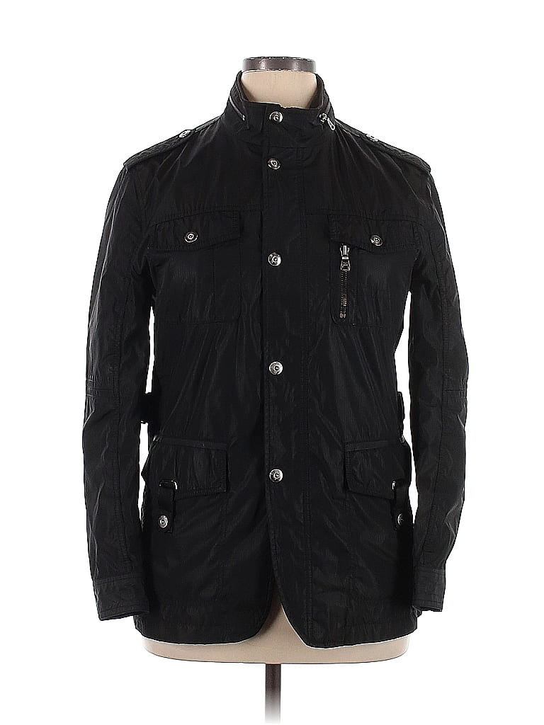 Assorted Brands Solid Black Jacket Size XL - 51% off | ThredUp