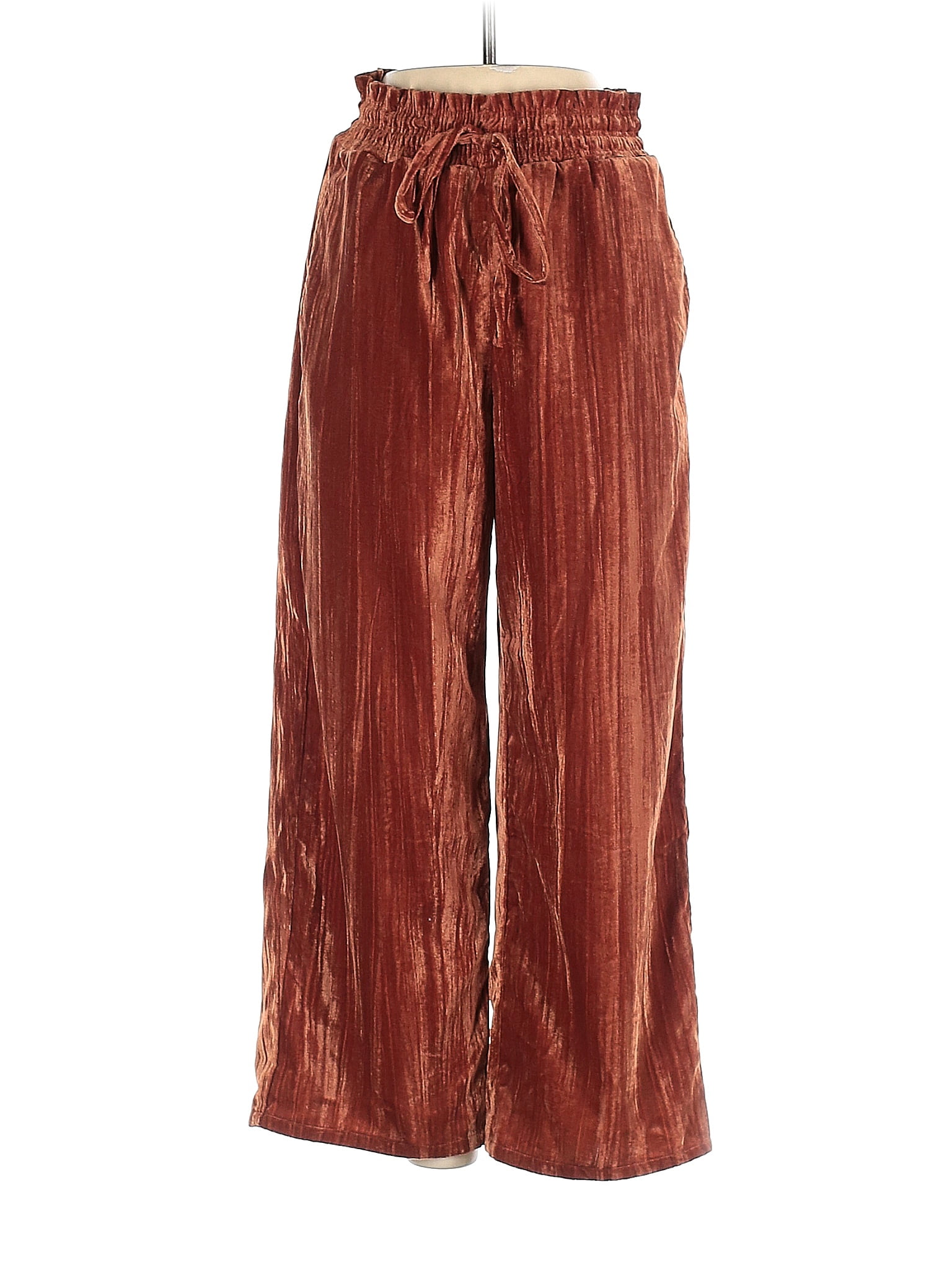 Le Lis 100% Polyester Brown Casual Pants Size S - 71% off | ThredUp