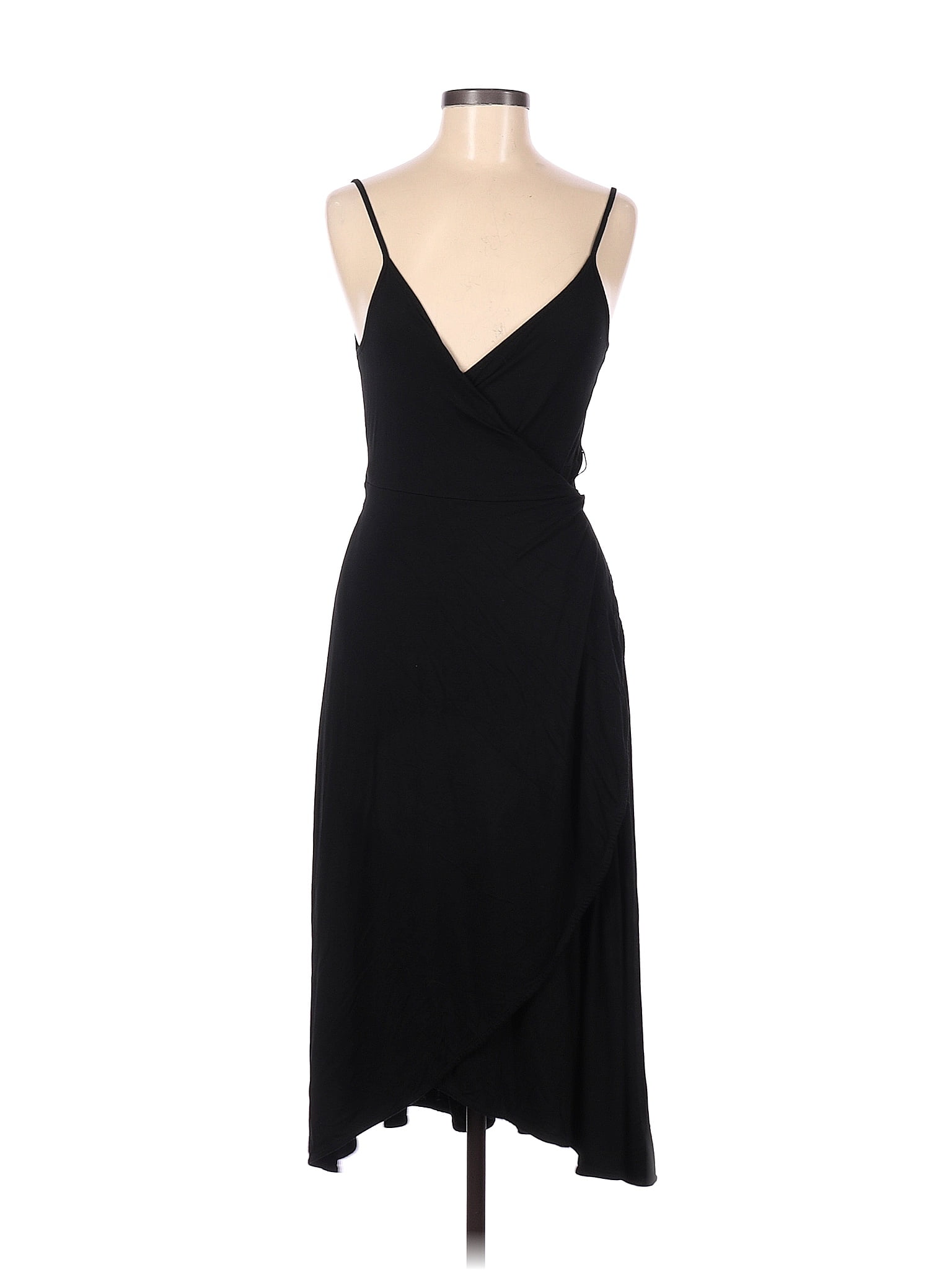 Gap Solid Black Casual Dress Size M 70 Off Thredup