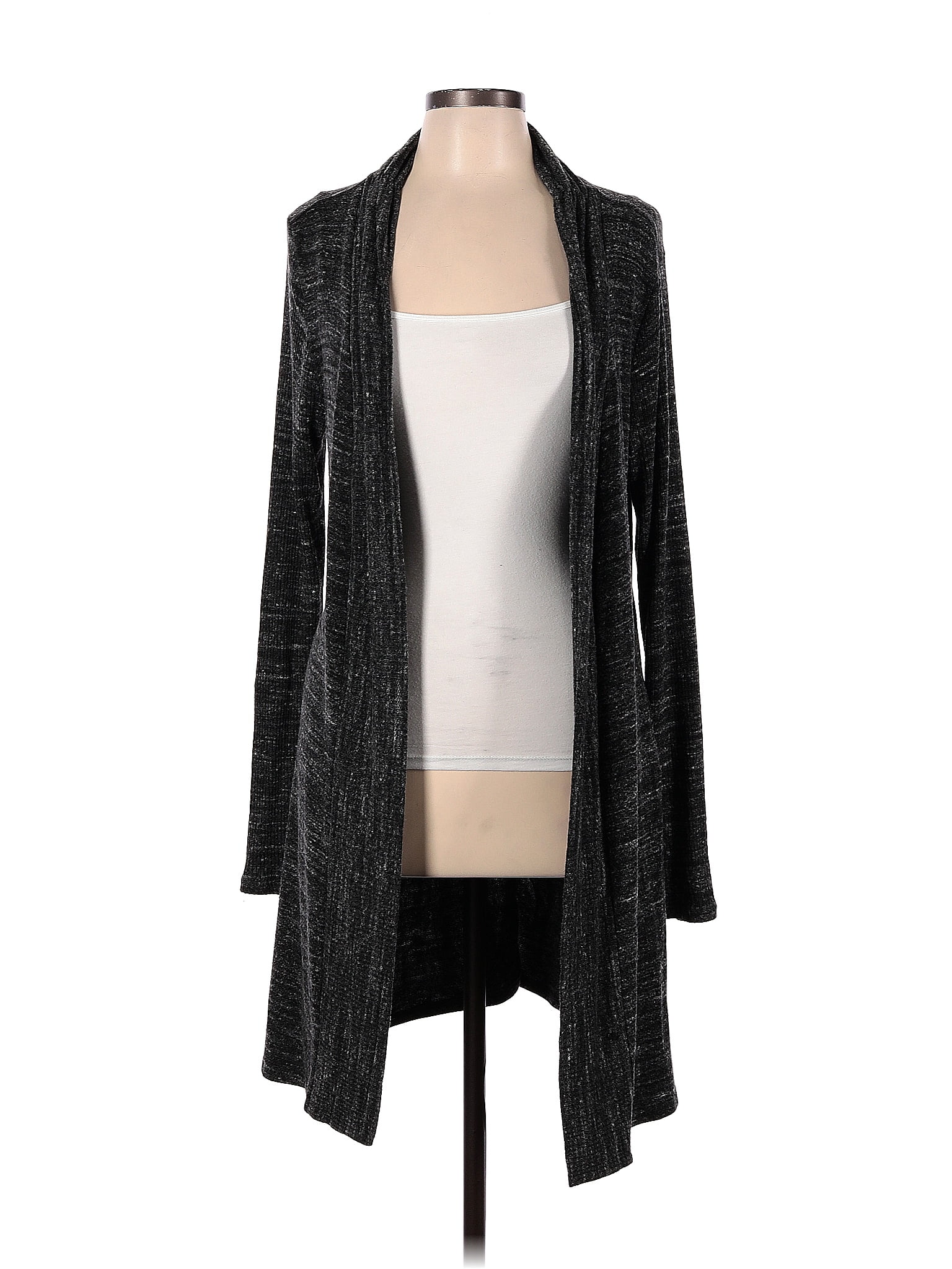 Laila Jayde Gray Cardigan Size L - 77% off | thredUP