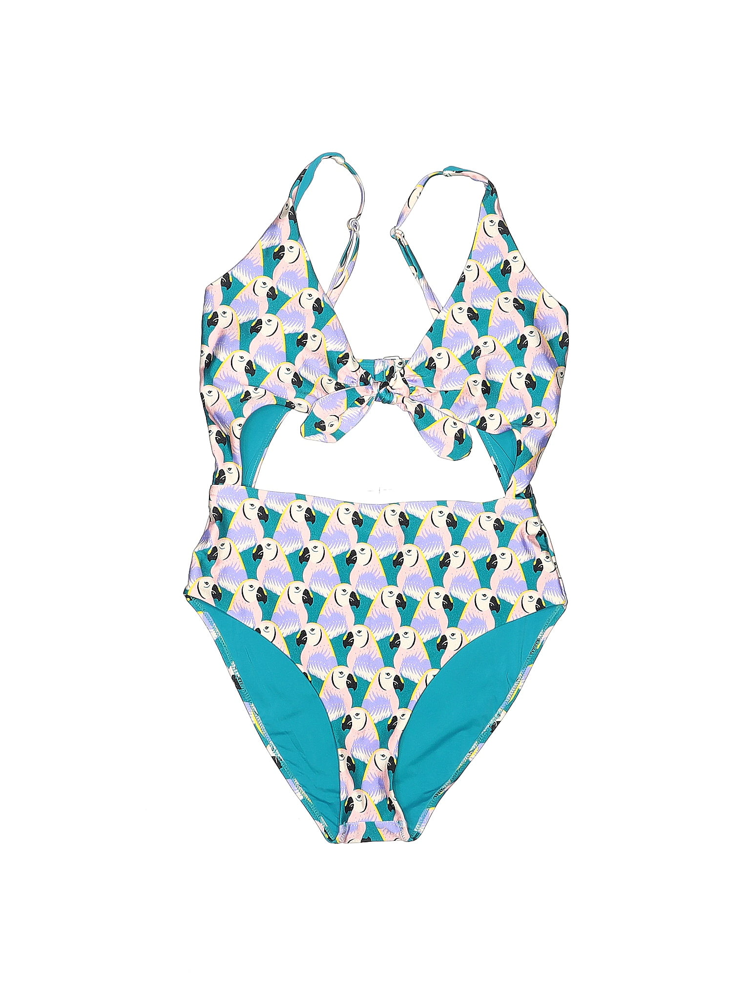 Red Carter Multi Color Blue One Piece Swimsuit Size 6 - 71% off | thredUP