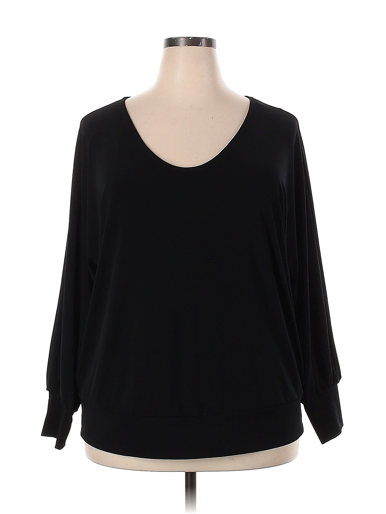 The Limited Black Long Sleeve Top Size 2X (Plus) - 64% off | thredUP