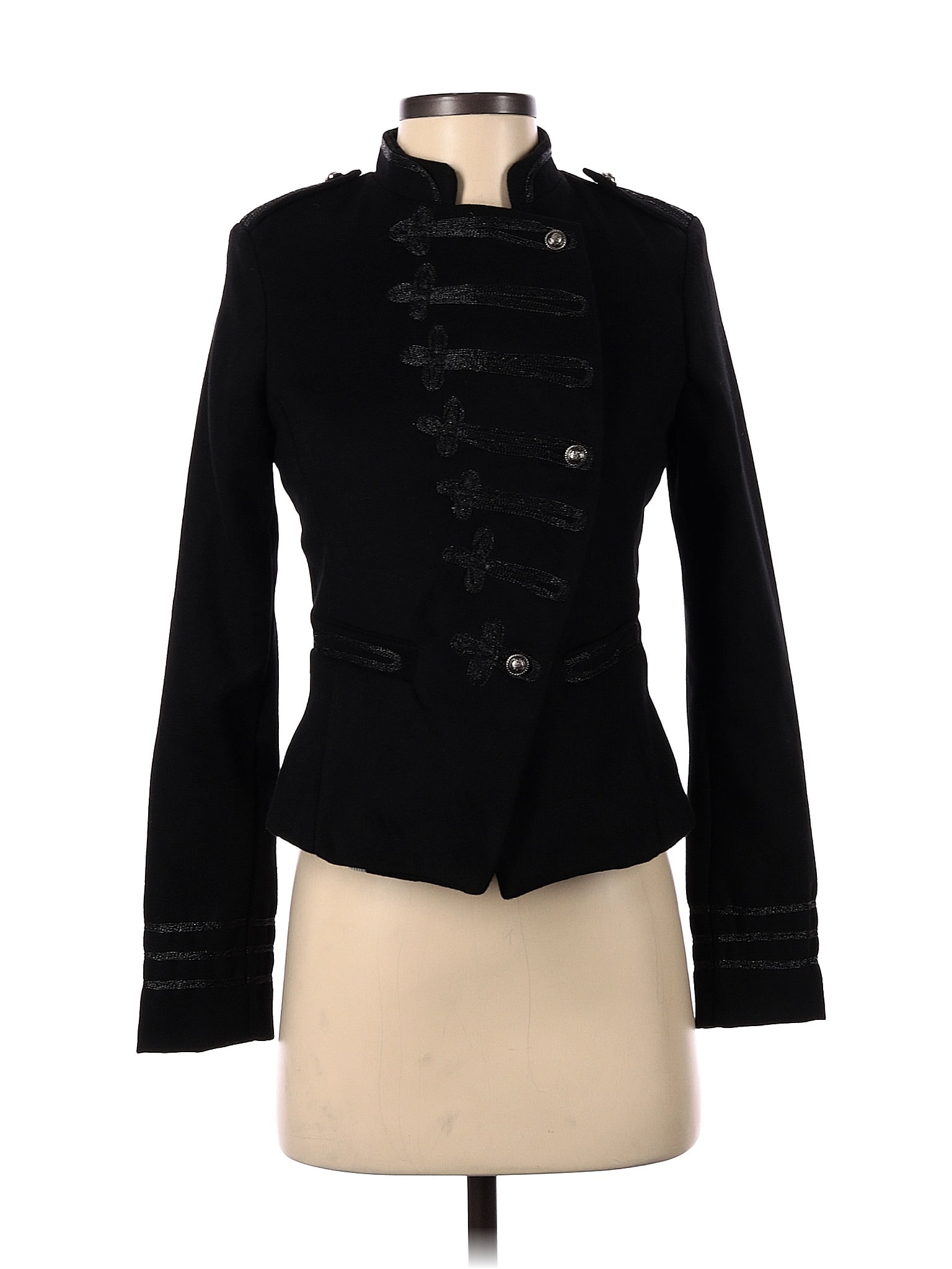 Brandy Solid Black Blazer Size S - 71% off | thredUP