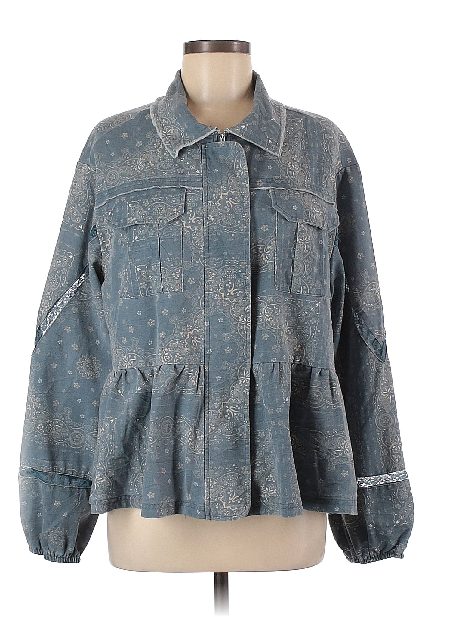 Pol 100% Cotton Blue Denim Jacket Size S - 59% off | thredUP