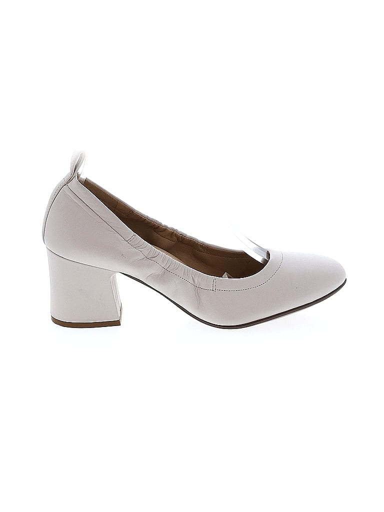 Naturalizer White Heels Size 7 1/2 - 67% off | thredUP