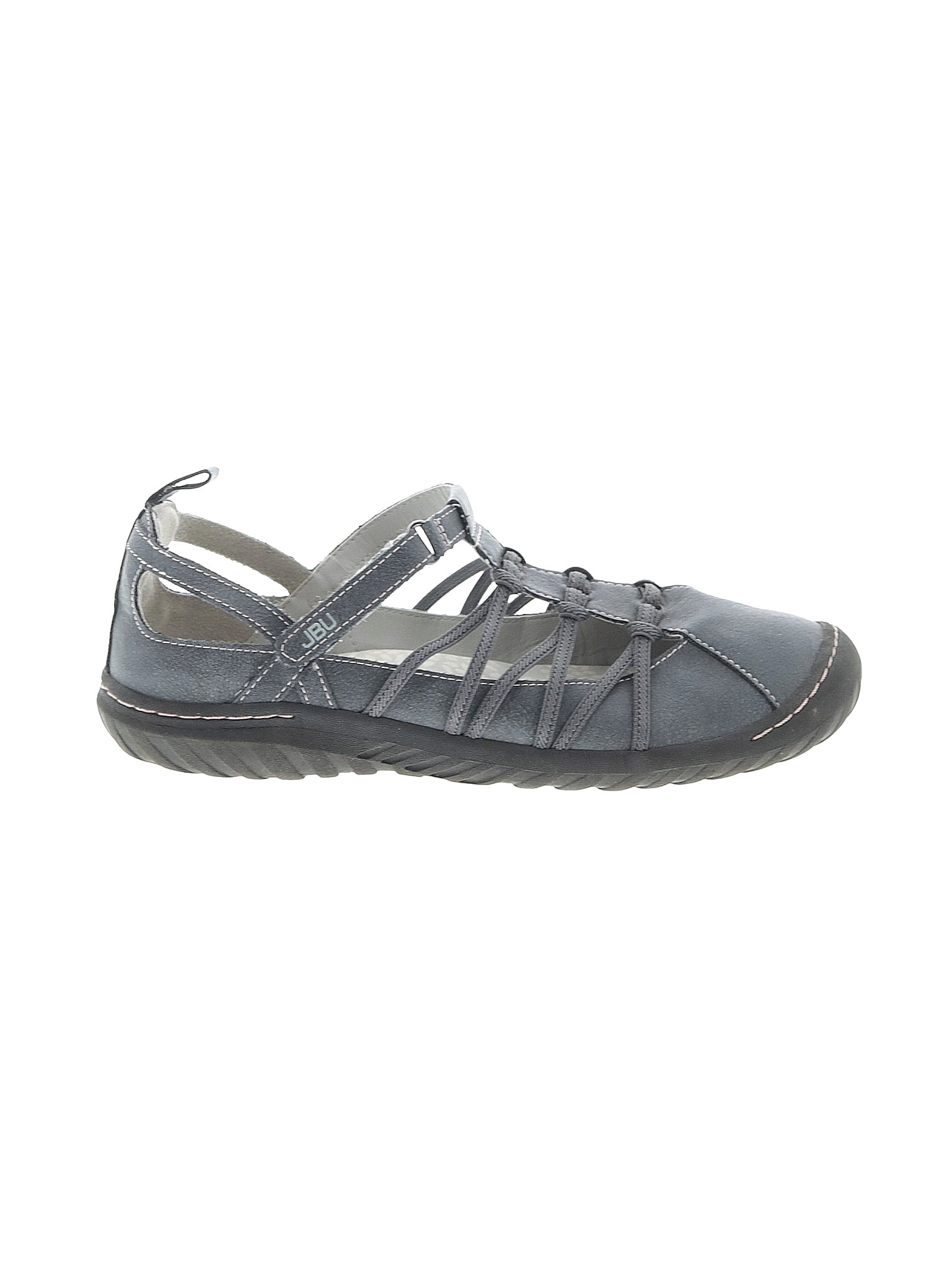 JBU Gray Sandals Size 9 1/2 - 57% off | thredUP