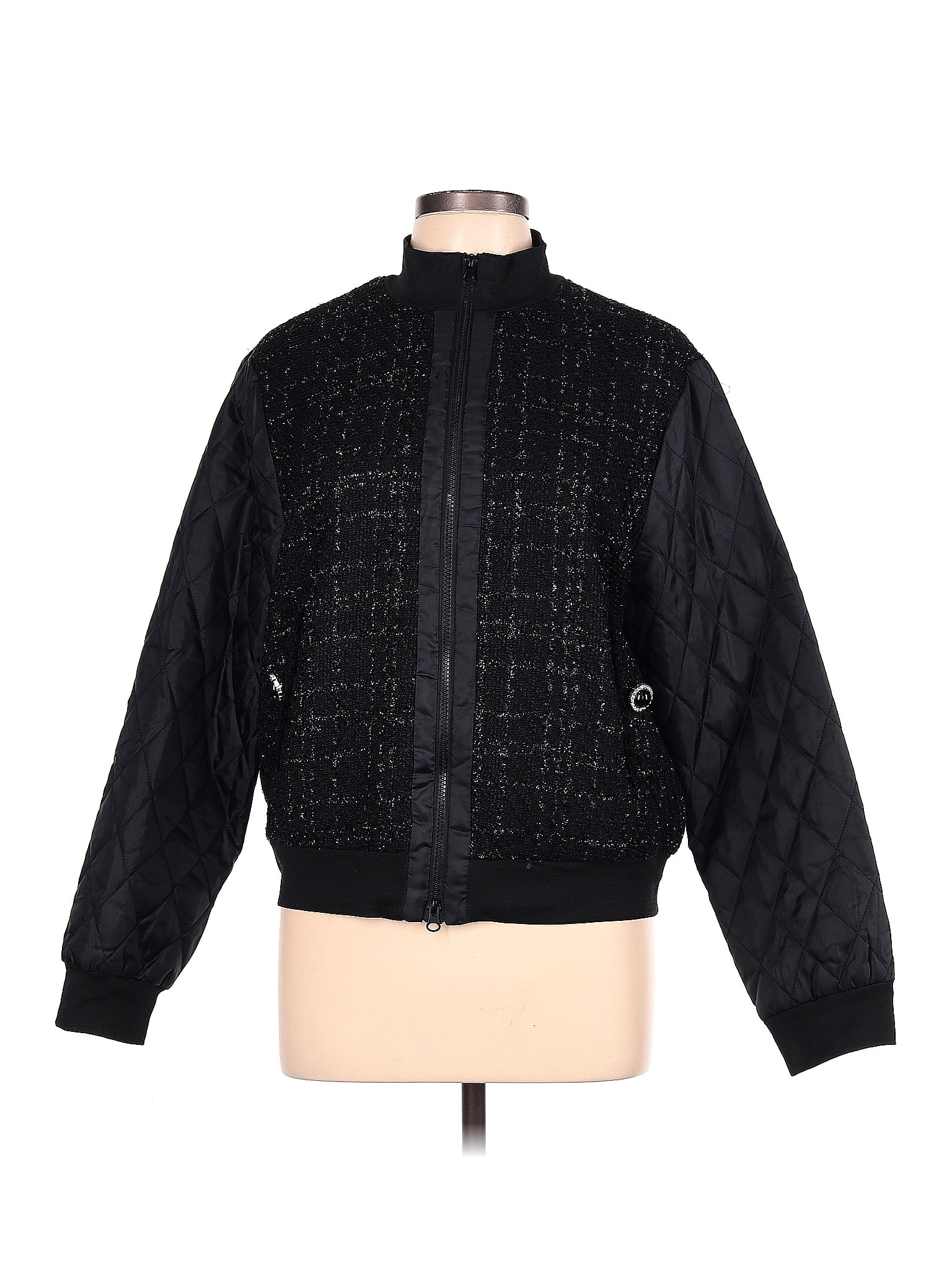 Venus 100% Polyester Black Jacket Size 12 - 56% off | thredUP