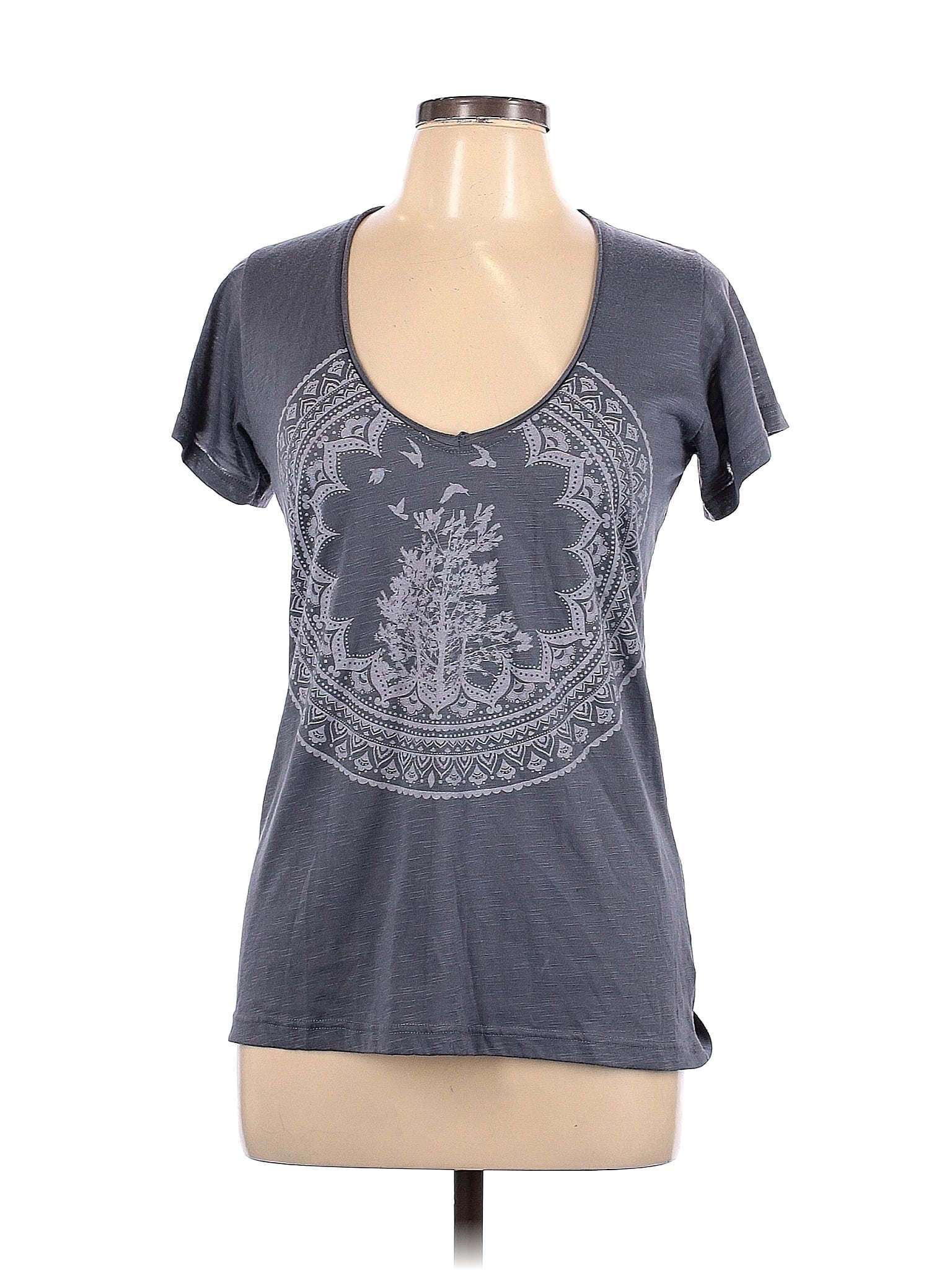 Project Social T Gray Short Sleeve T-Shirt Size L - 59% off | thredUP