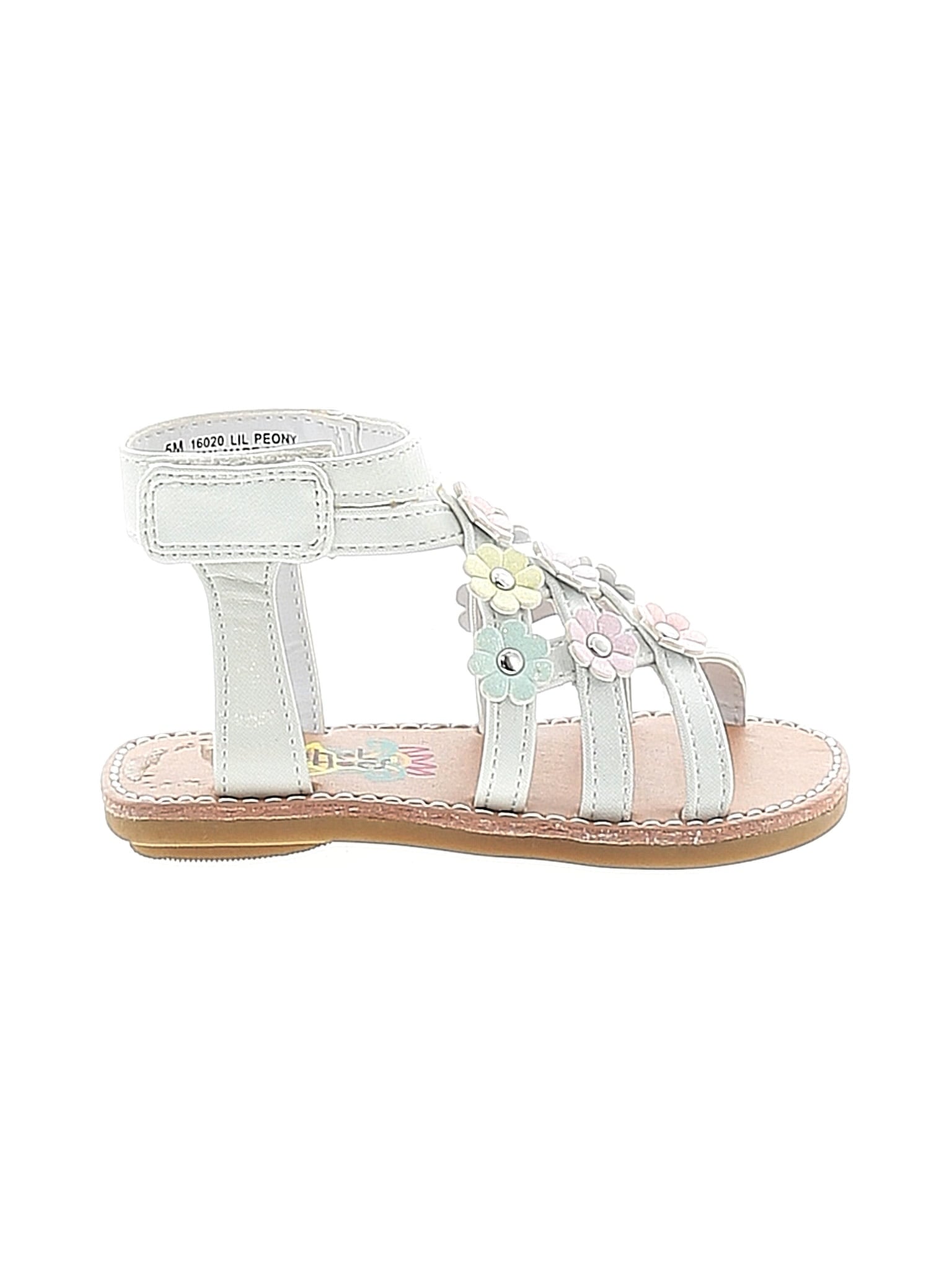 Rachel Shoes White Sandals Size 5 - 40% off | thredUP