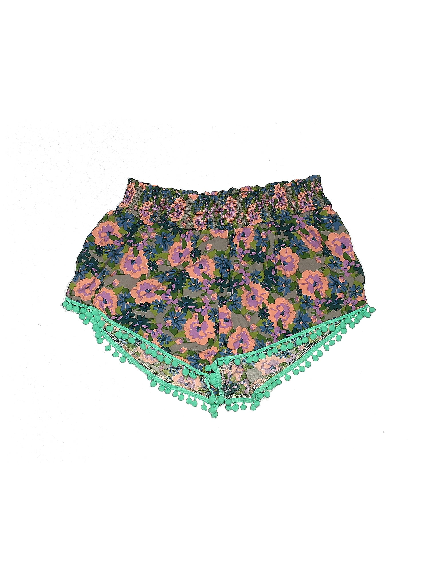 Natural Life 100% Rayon Green Shorts Size L - 31% off | thredUP