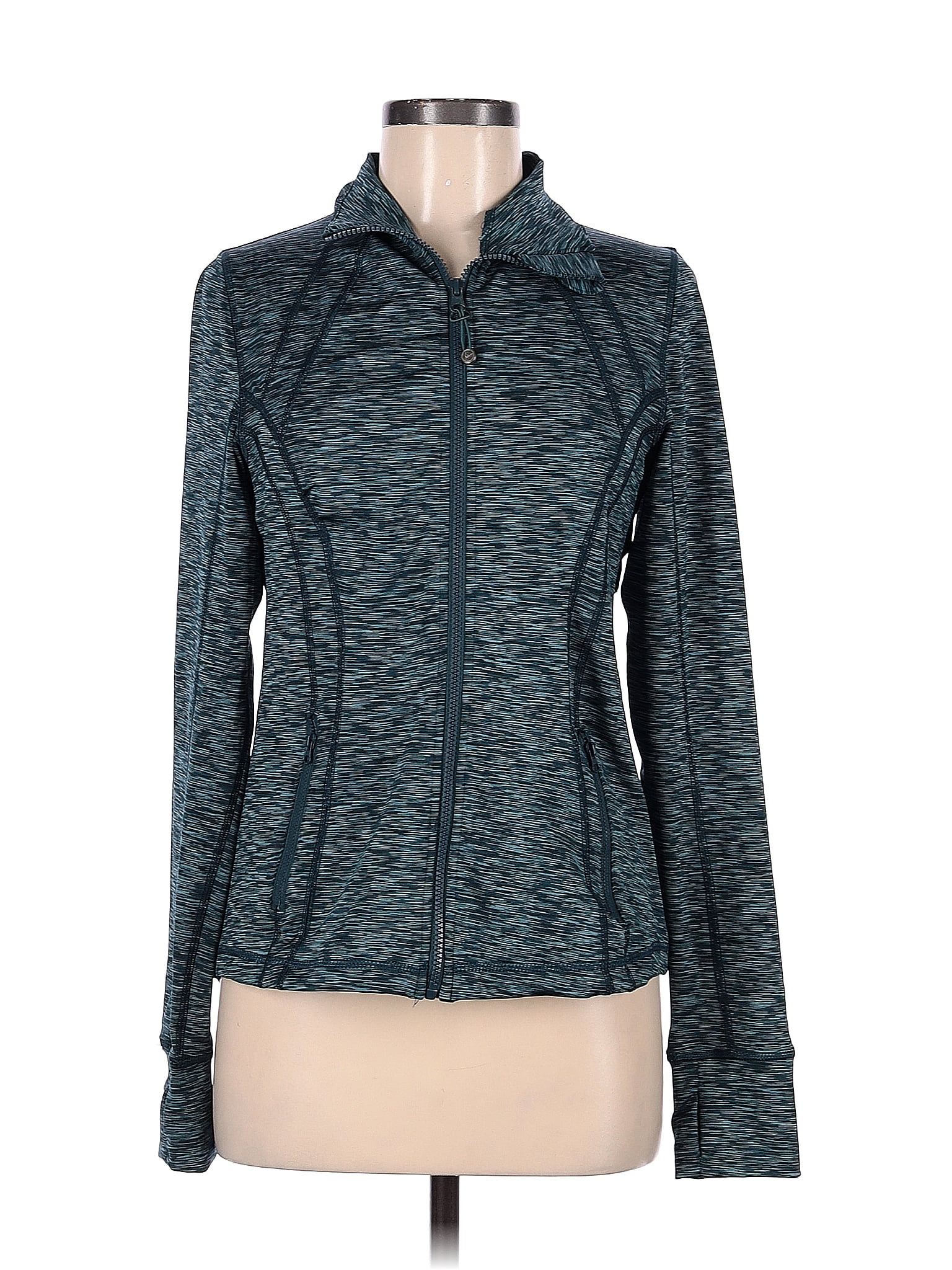 90 Degree by Reflex Color Block Teal Track Jacket Size M - 71% off | ThredUp