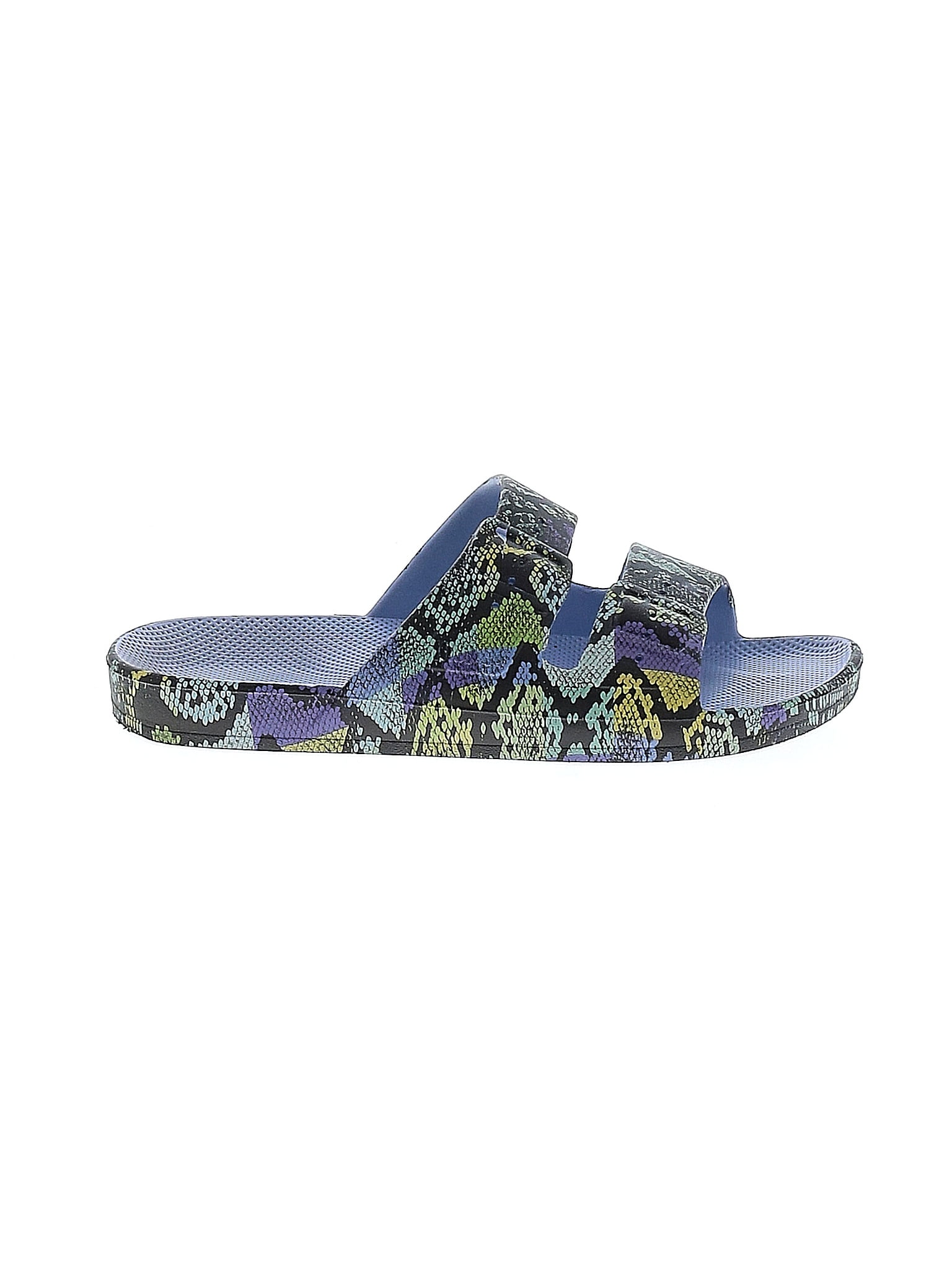 Freedom Moses Multi Color Blue Sandals Size 37 - 38 - 50% off | ThredUp