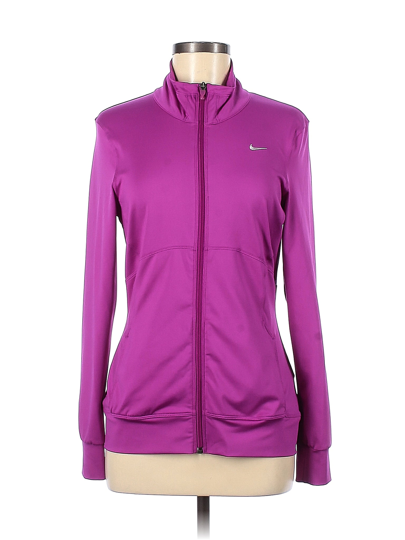 Nike Purple Track Jacket Size M - 61% off | ThredUp