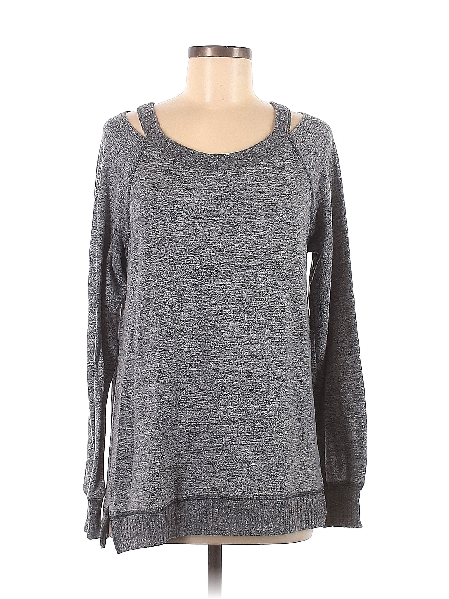 Saturday Sunday Marled Gray Pullover Sweater Size M - 69% off | thredUP