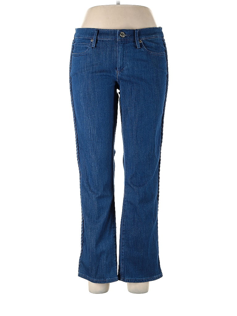 Lilly Pulitzer Solid Blue Jeans Size 12 - 72% off | thredUP