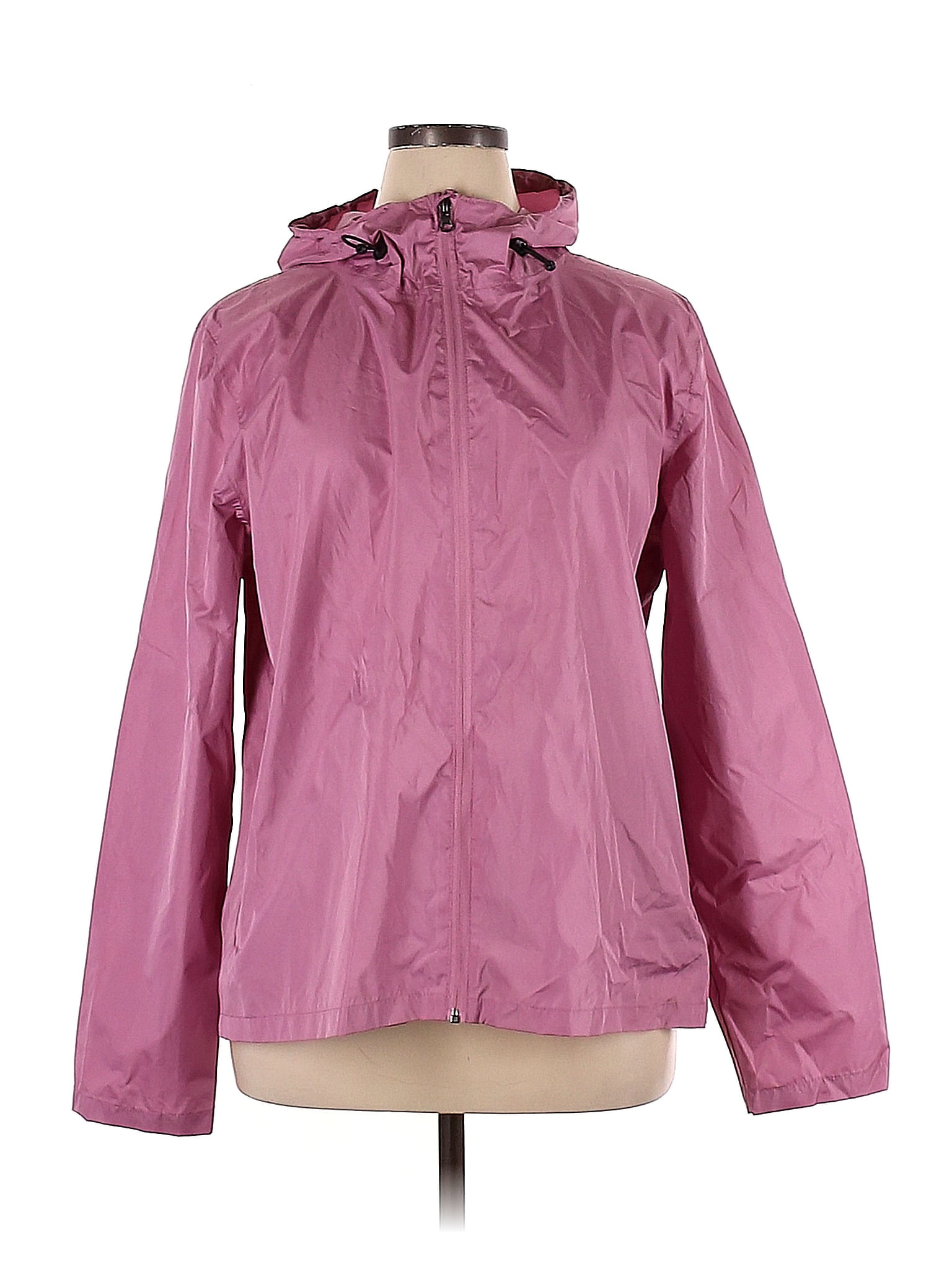 Assorted Brands 100% Polyester Solid Pink Jacket Size XL - 60% off ...