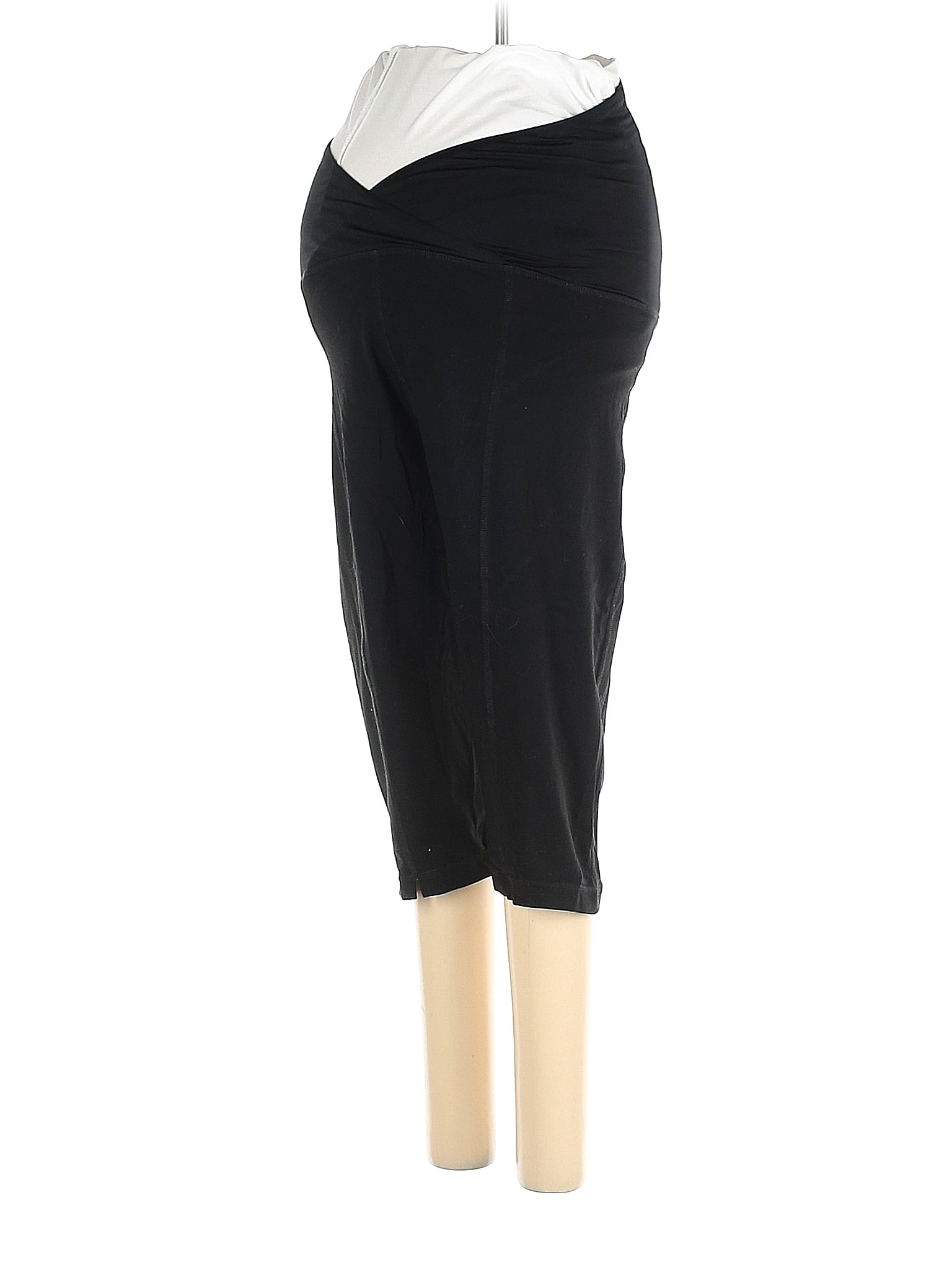 BeMaternity by Ingrid & Isabel Black Active Pants Size S (Maternity) - 34% off | thredUP