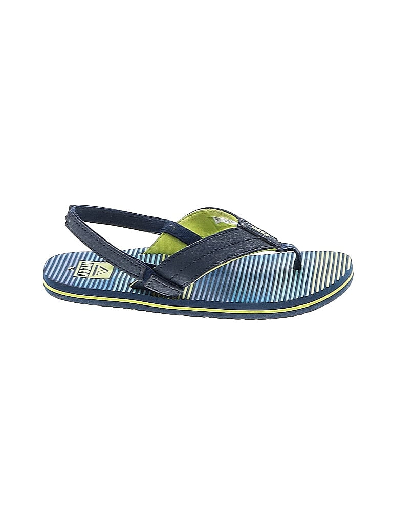 Reef Color Block Stripes Blue Sandals Size 12 - 38% off | thredUP