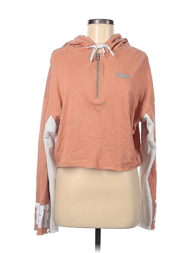 Victoria's Secret Pink Orange Pullover Hoodie Size M - 54% off | ThredUp