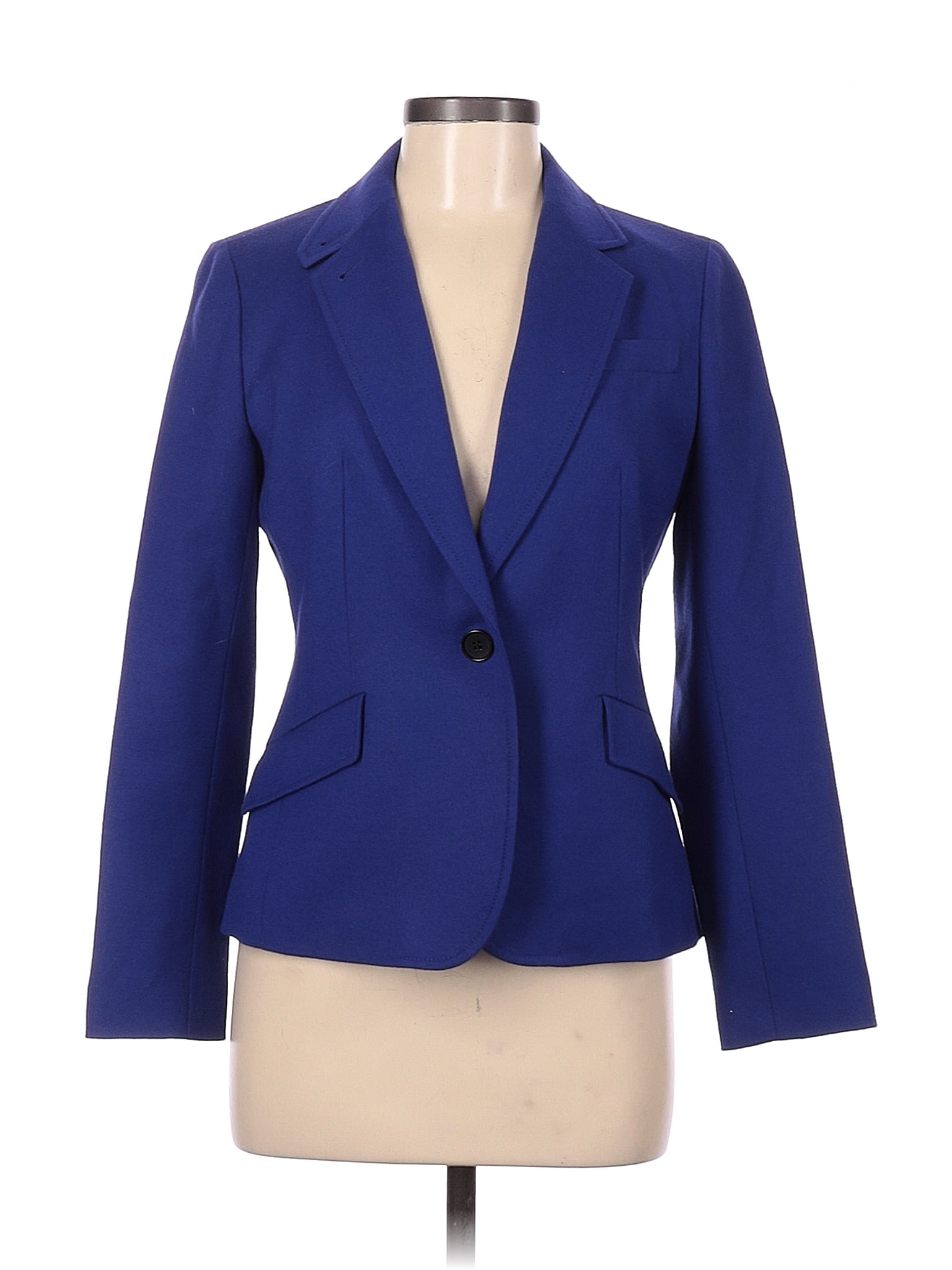 Talbots Solid Blue Blazer Size 8 - 77% off | thredUP
