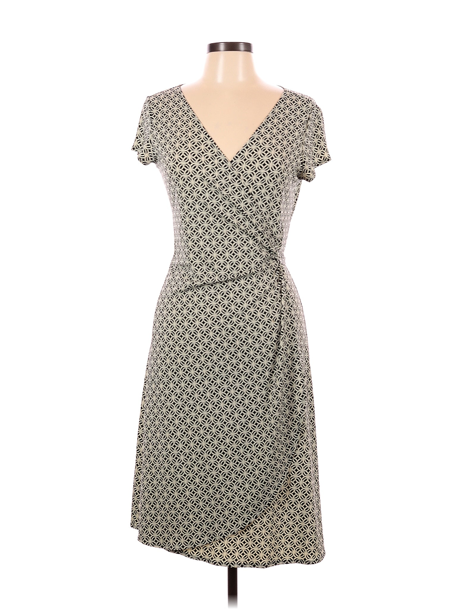 Maggy London Multi Color Gray Casual Dress Size 12 78 Off Thredup
