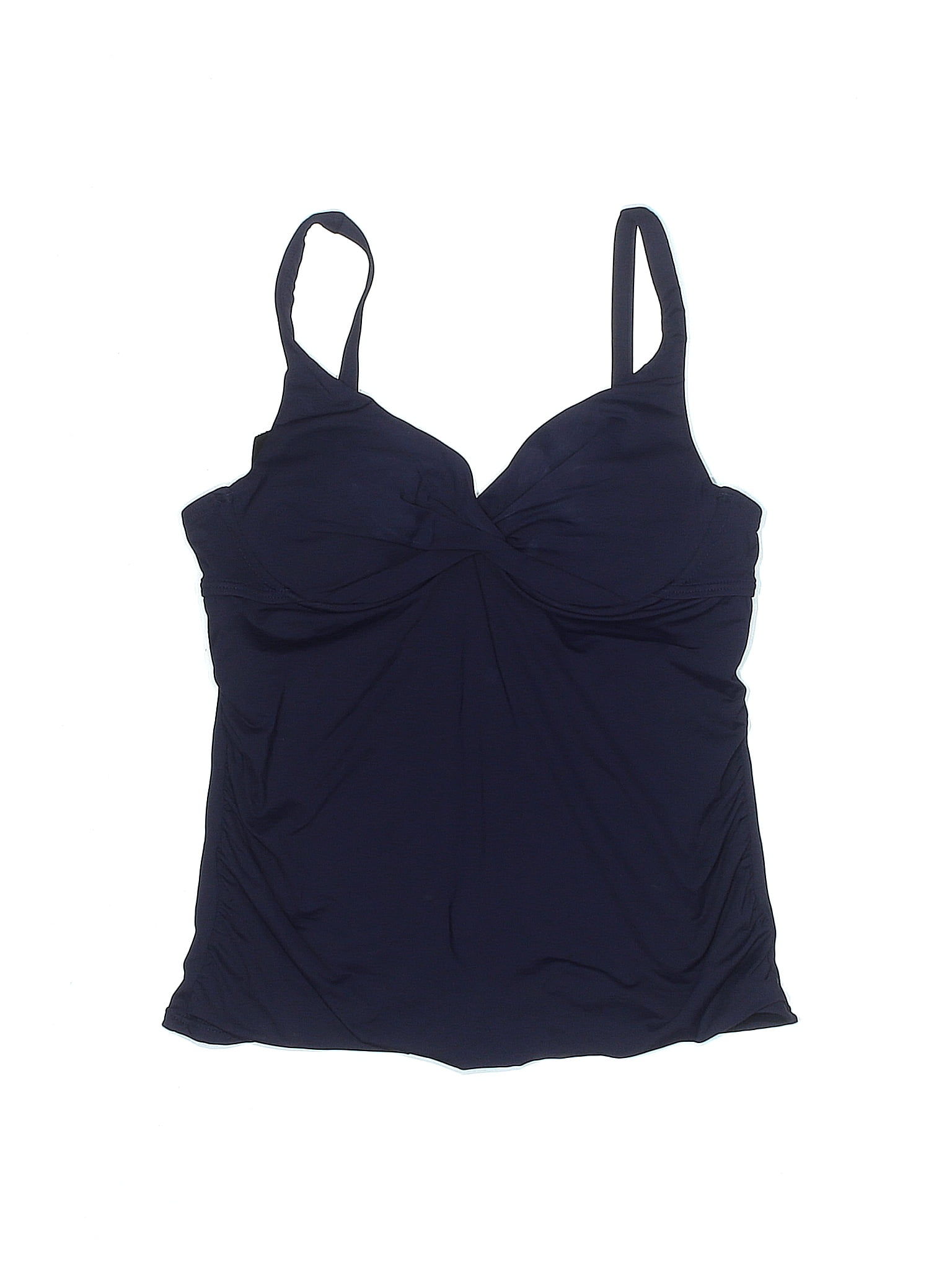 Anne Cole Signature Solid Blue Swimsuit Top Size Med (36B) - 56% off ...