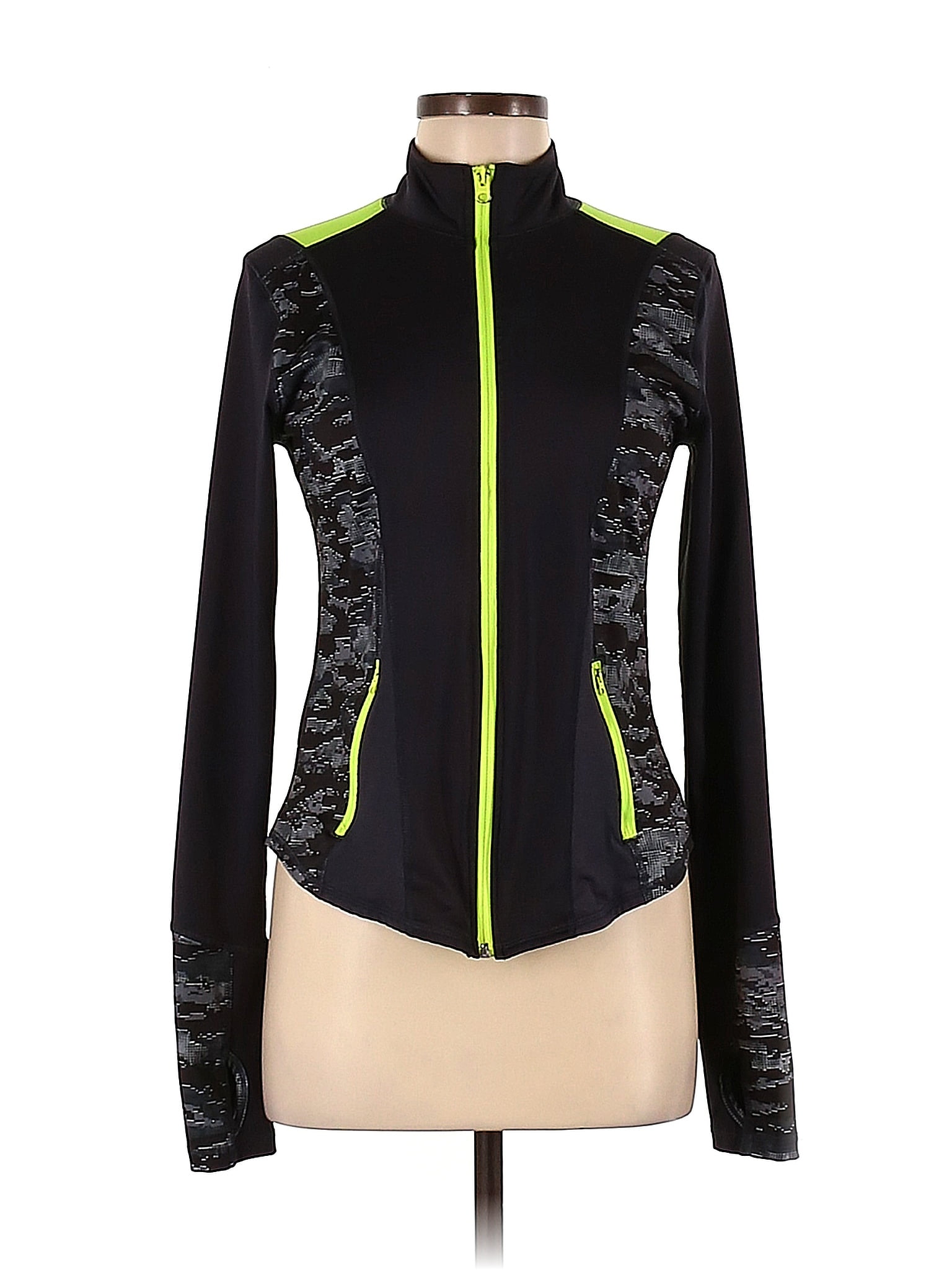Assorted Brands Color Block Solid Black Track Jacket Size M - 84% off ...