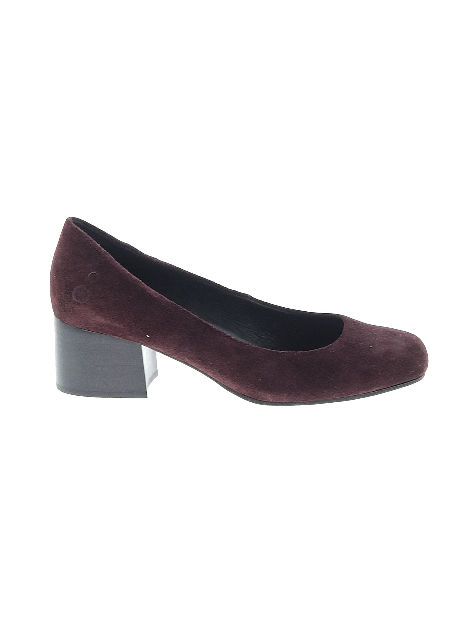 Born Solid Maroon Burgundy Heels Size 7 1/2 - 88% off | thredUP