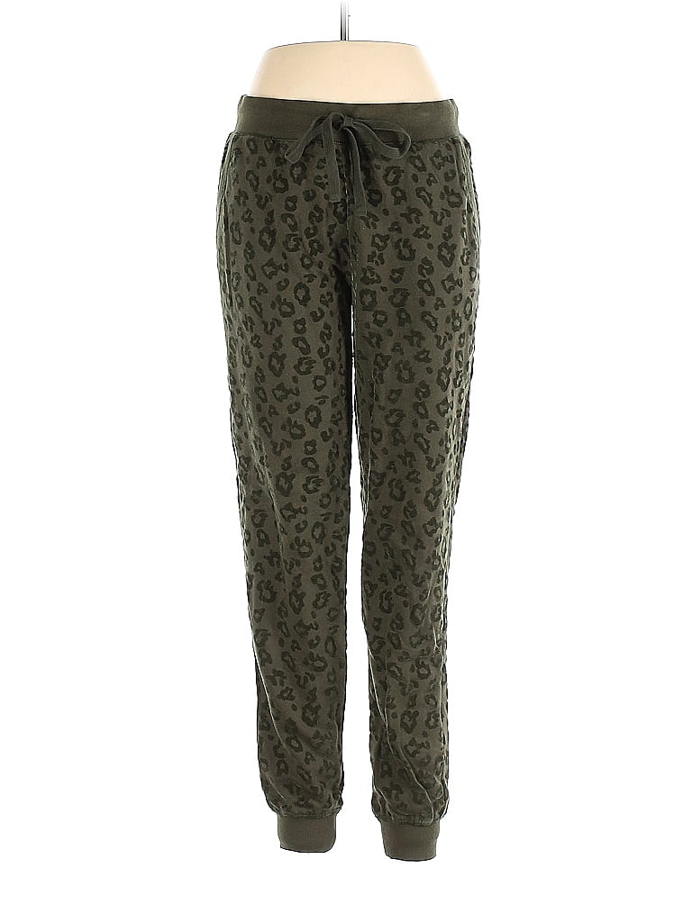 Z Supply Leopard Print Green Sweatpants Size M - 70% off | ThredUp