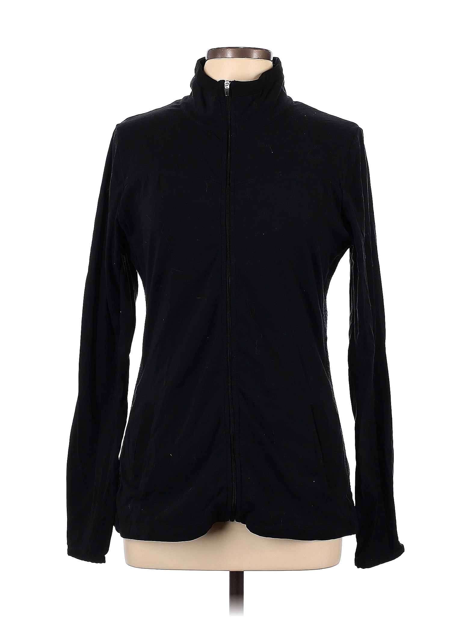 lucy Black Track Jacket Size L - 62% off | thredUP