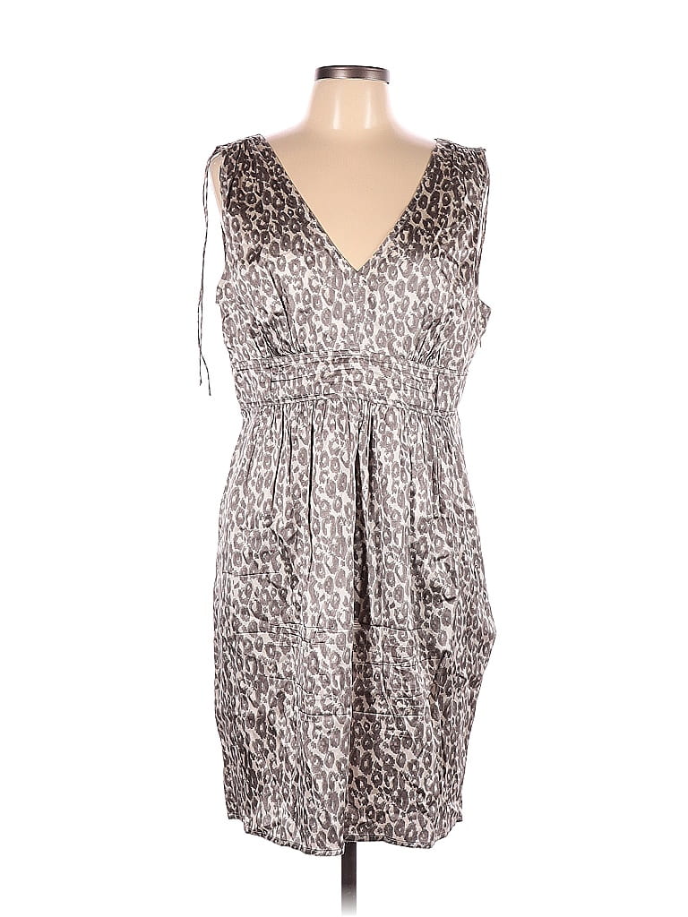 Banana Republic Heritage Collection Leopard Print Multi Color Silver ...